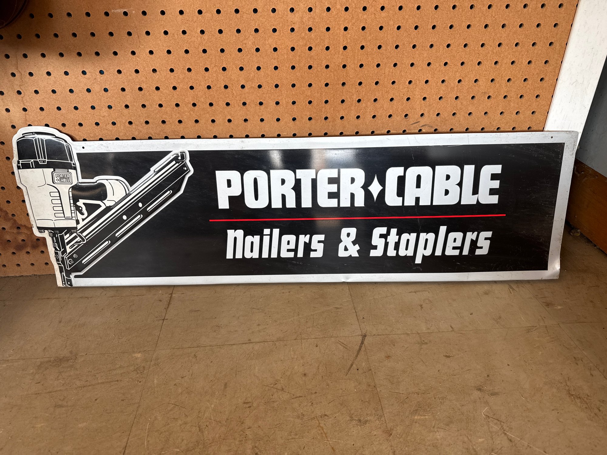PORTERCABLE Mailers & Staplers - Metal Sign #13815 | Auctionninja.com