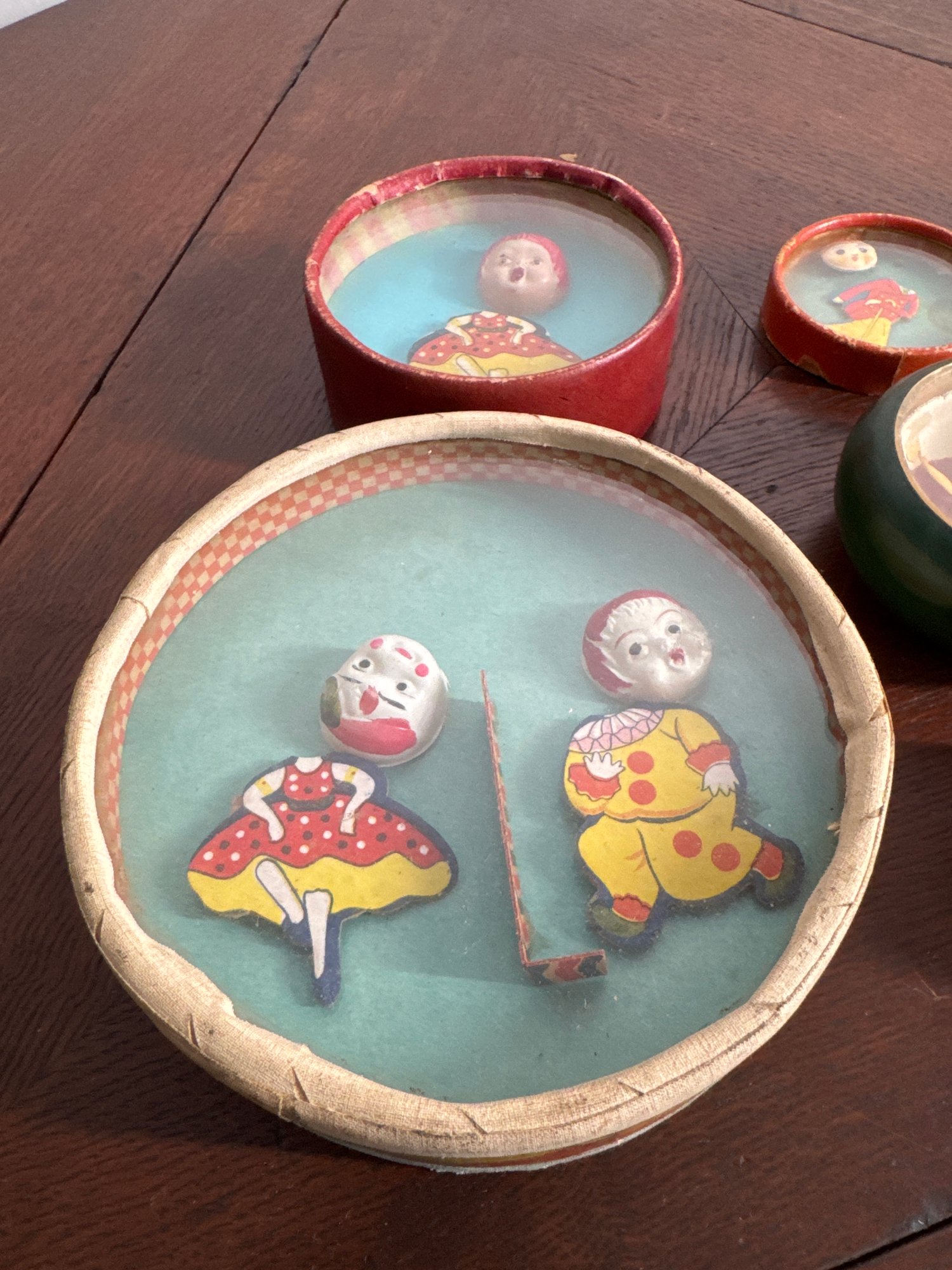 Vintage Collection Of Dexterity Puzzle Toys With Early 20th-Century ...