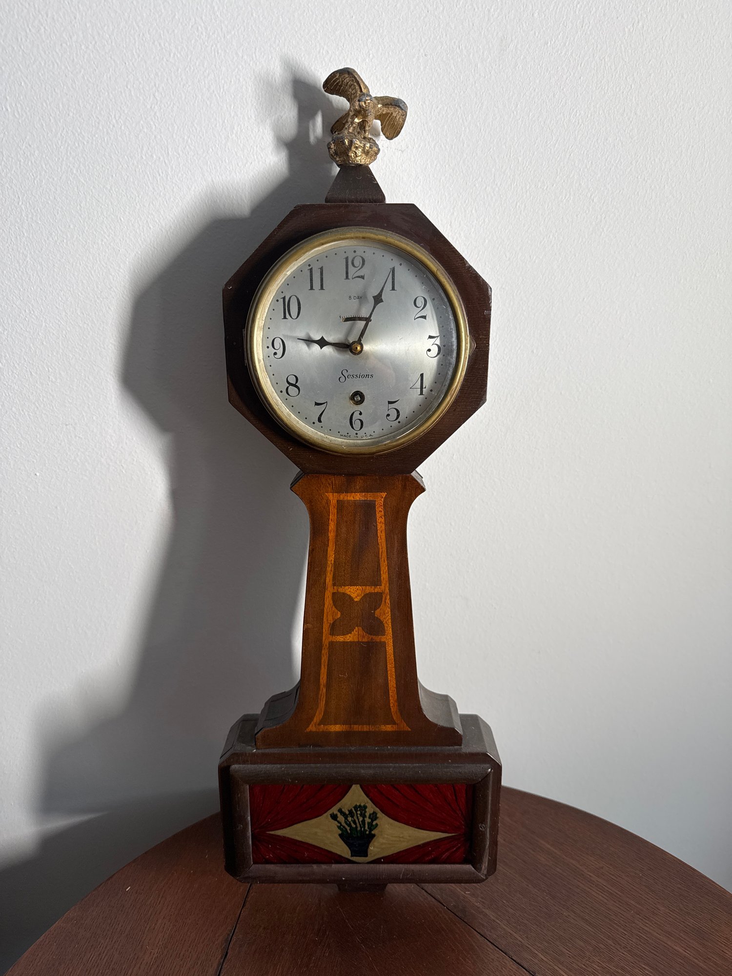 Vintage Sessions Banjo Wall Clock Eagle Top 1950s- 25" Tall - #14180 ...