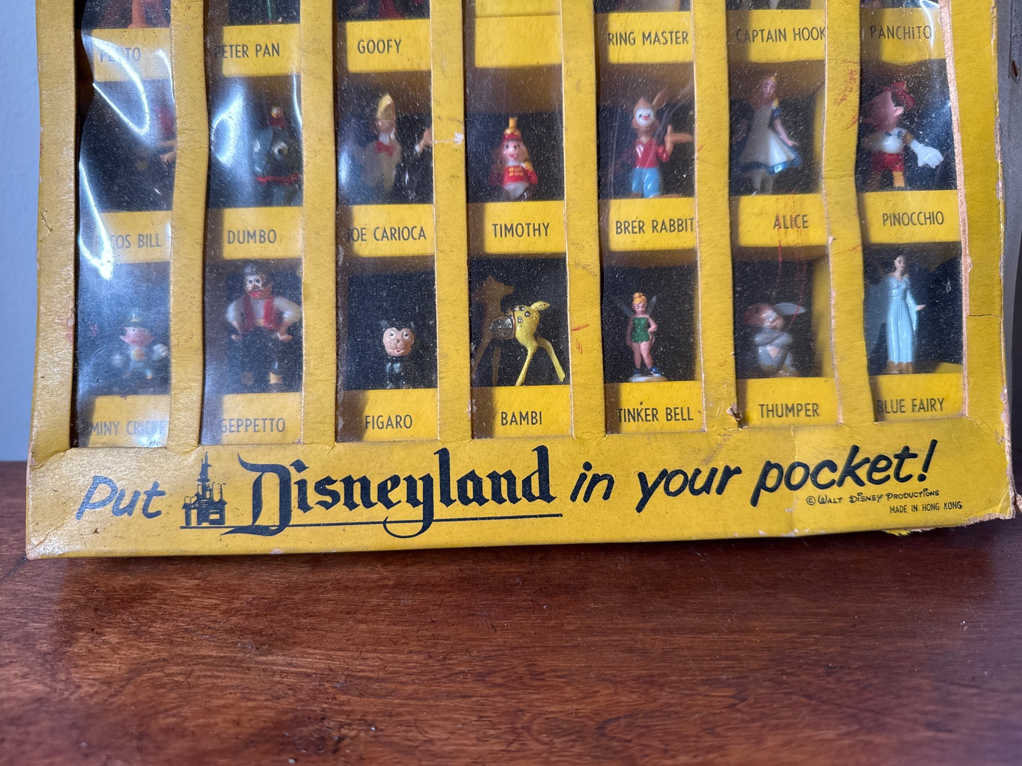 Disneykins Marx Figurines - 1960s Disney - Complete Set 34 - Original Gift Box #14889 ...