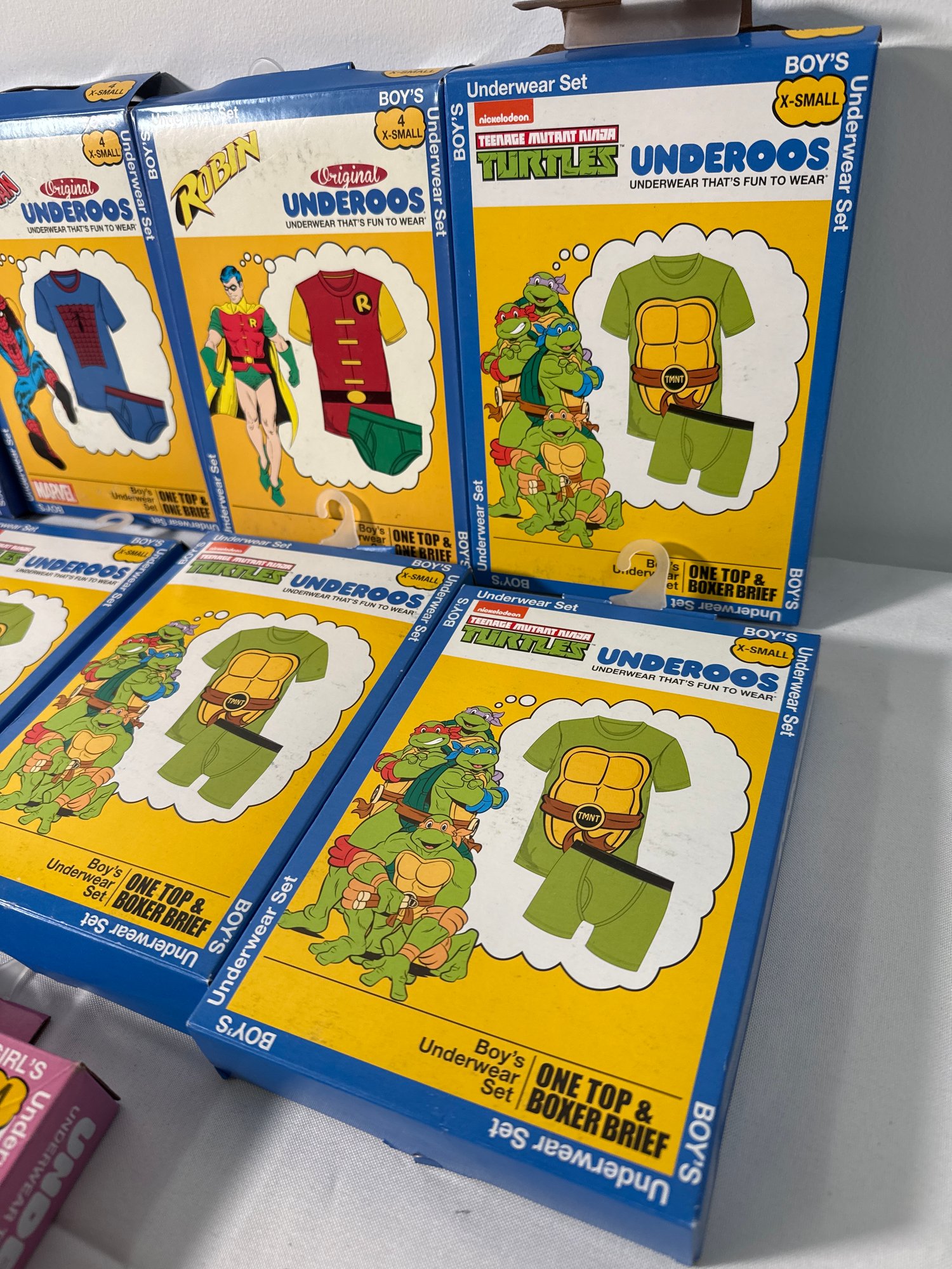 Underoos Collection Superman, Batman, TMNT & More (NIB) #15124 ...