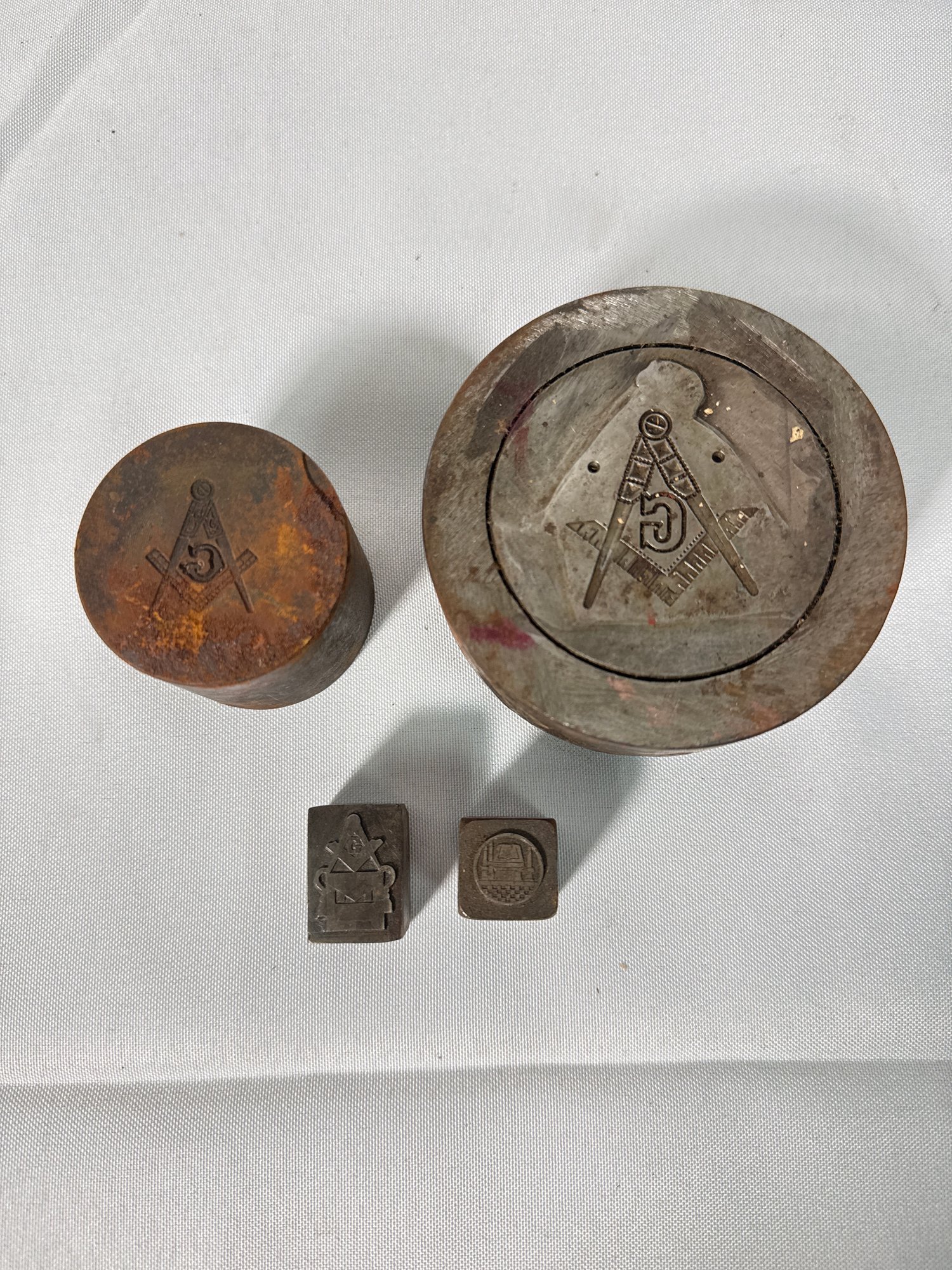 Bible & Freemason Metal Stamps Lot #15181 | Auctionninja.com