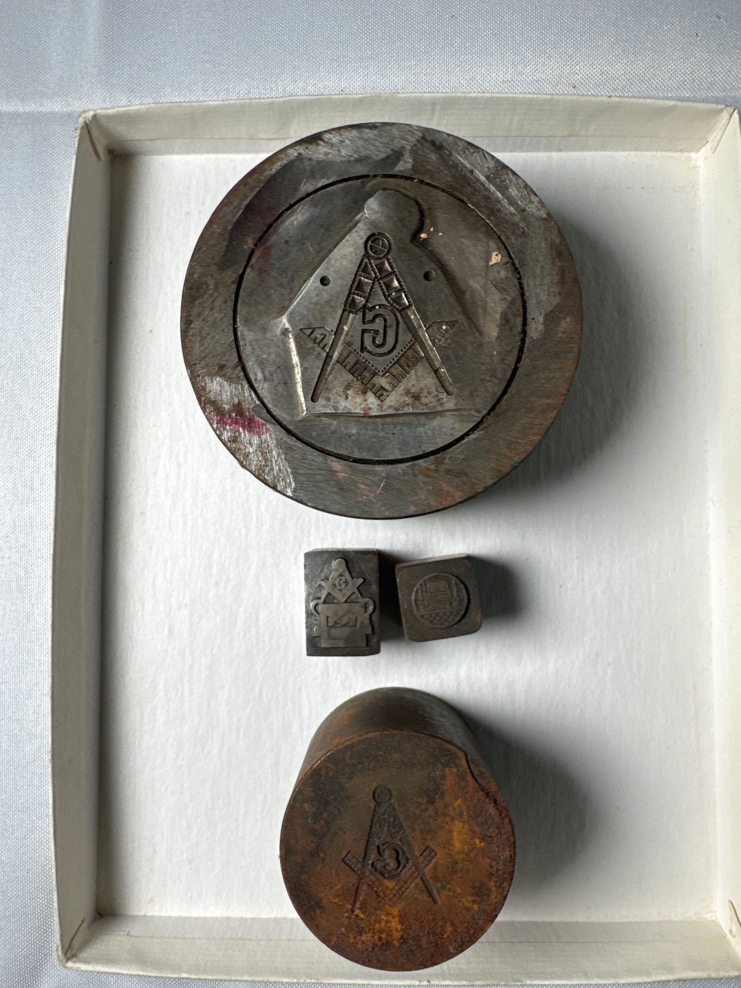 Bible & Freemason Metal Stamps Lot #15181 | Auctionninja.com