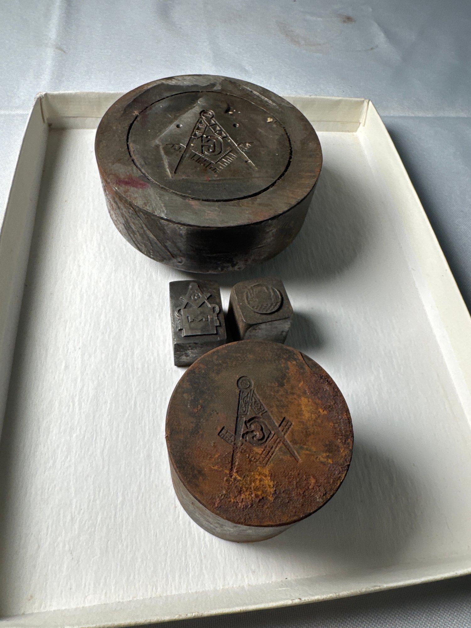 Bible & Freemason Metal Stamps Lot #15181 | Auctionninja.com