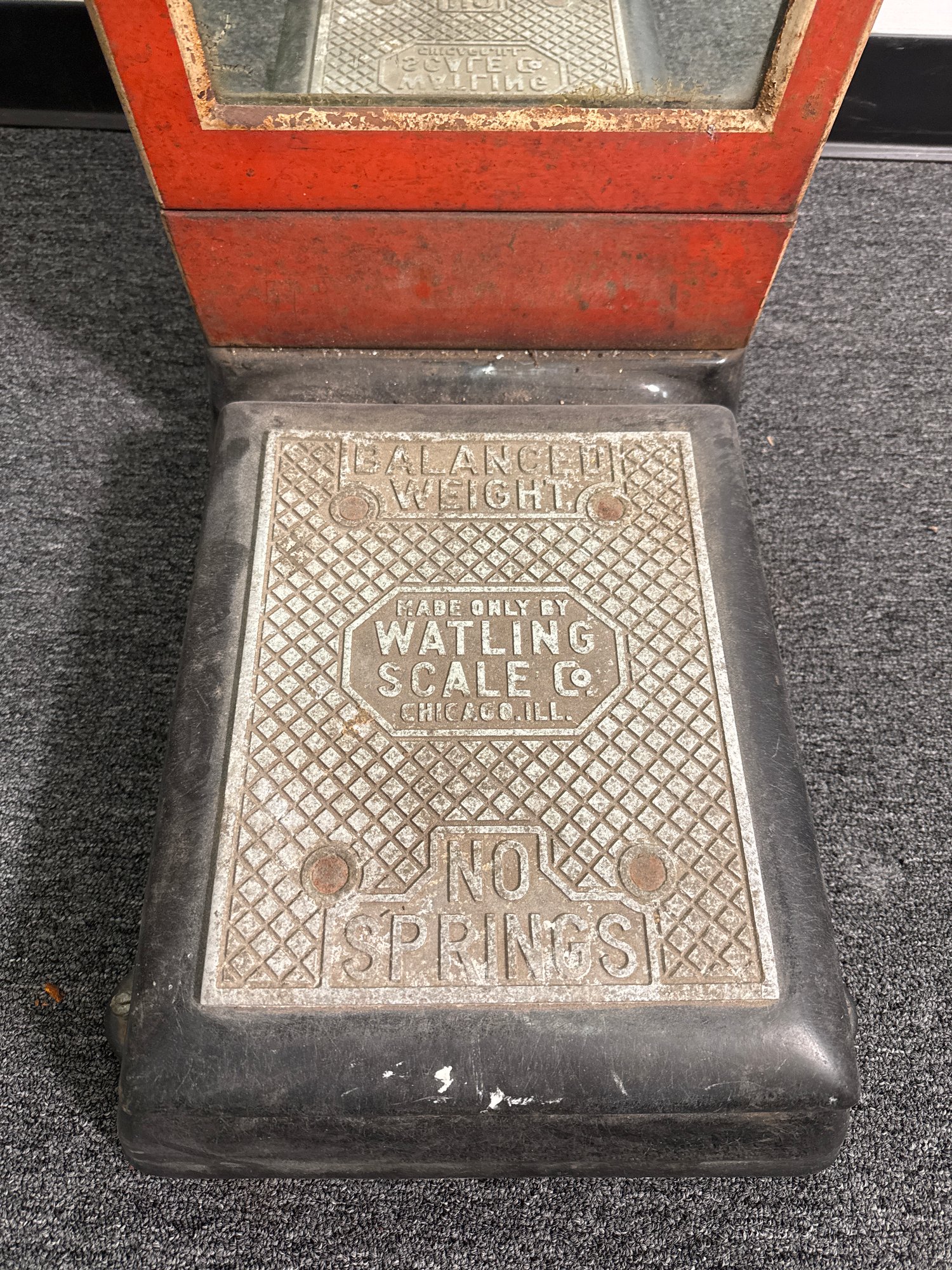 Vintage Peerless Scale Co. Coin-Operated Weight & Fortune Scale #15184 ...