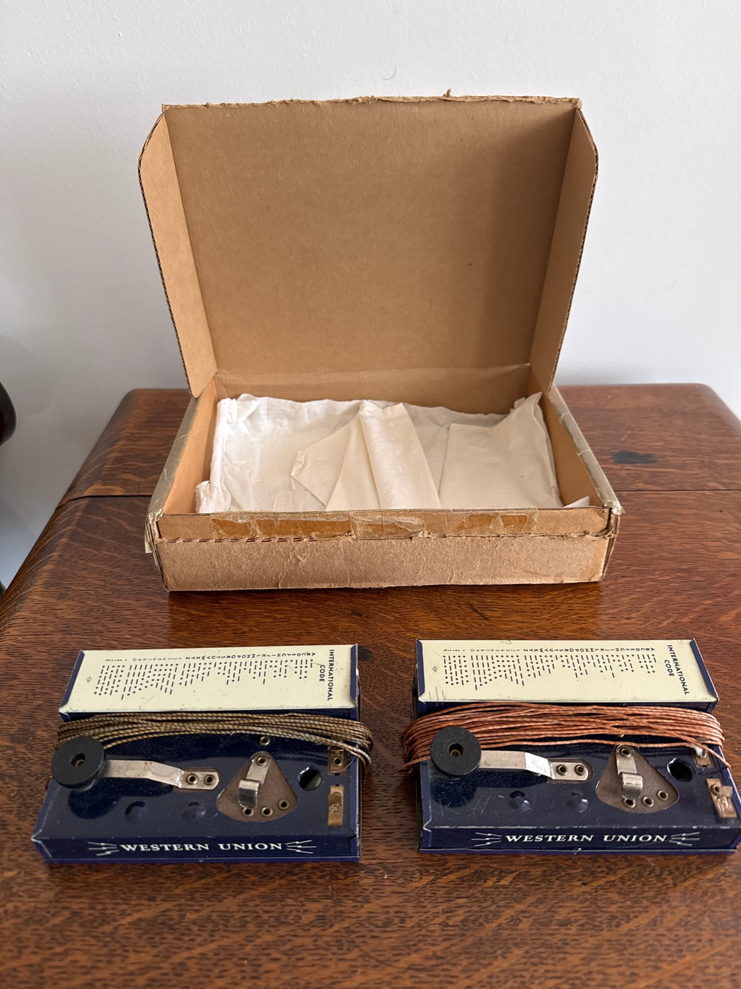 Vintage Western Union Standard Radio Telegraph Signal Set #15320 ...
