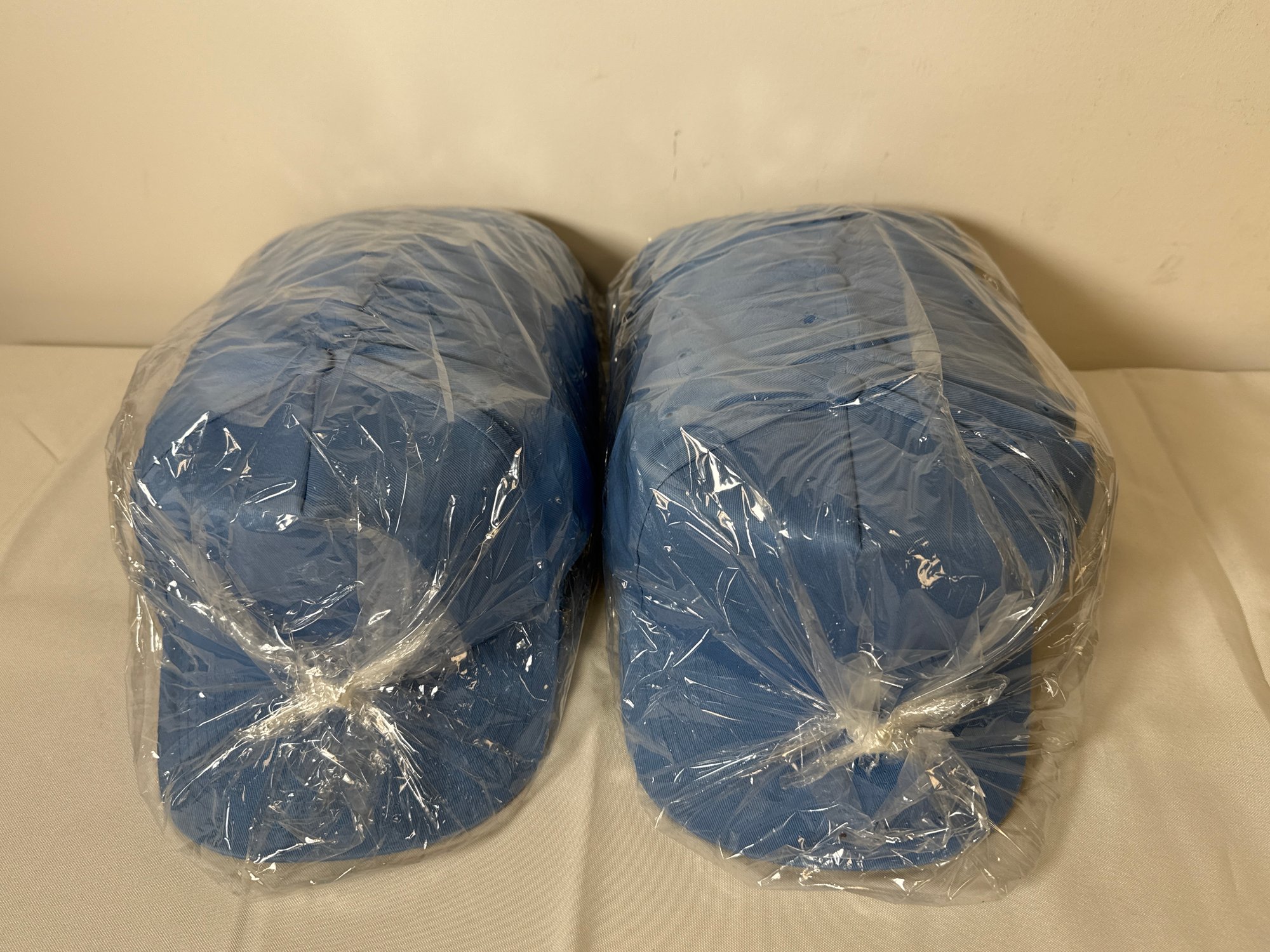Vintage Light Blue Blank Snapback Hats #15472 | Auctionninja.com