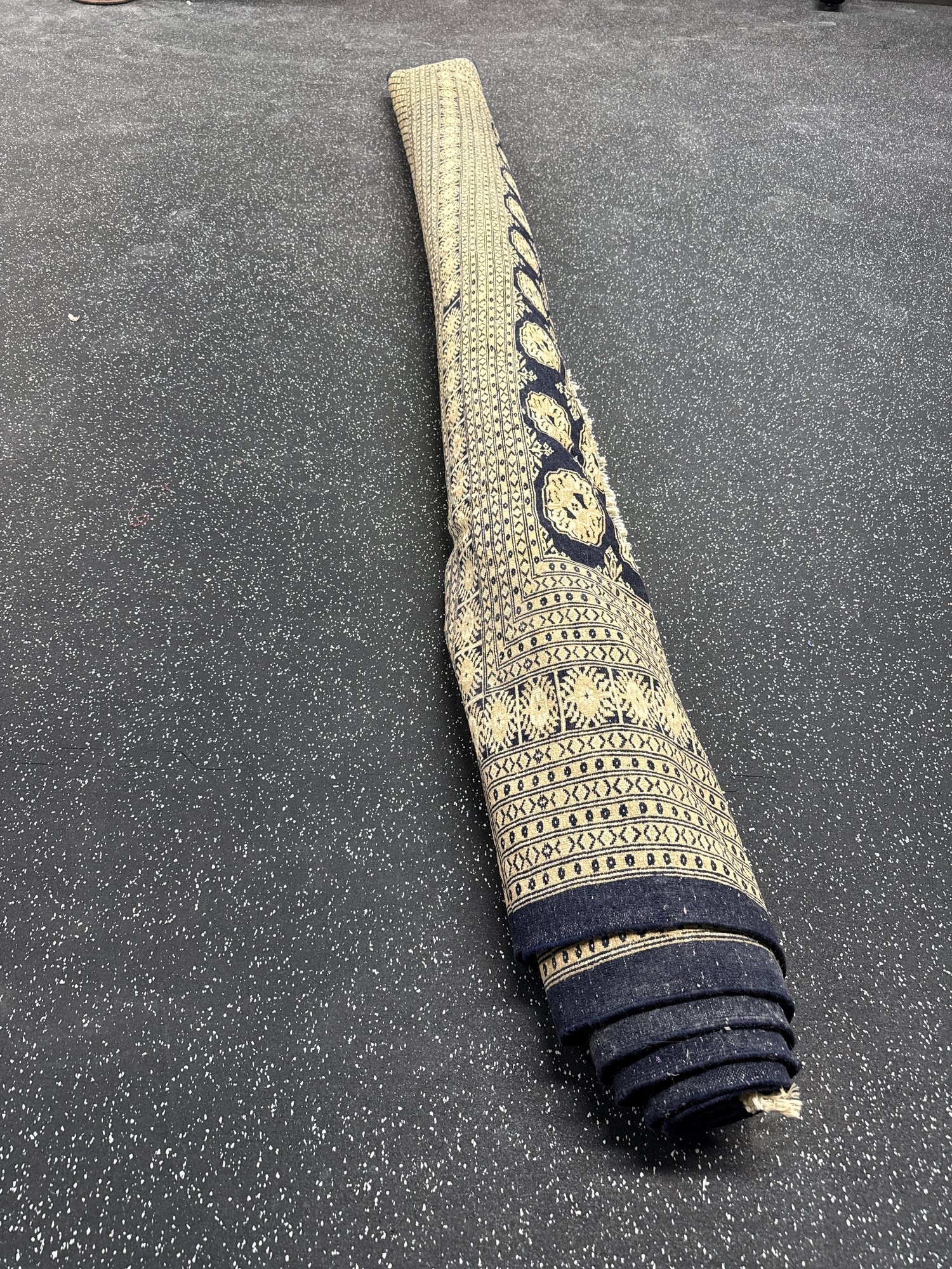 Bokhara Hand-Knotted Wool Rug Black Tribal Oriental Carpet #16725 ...