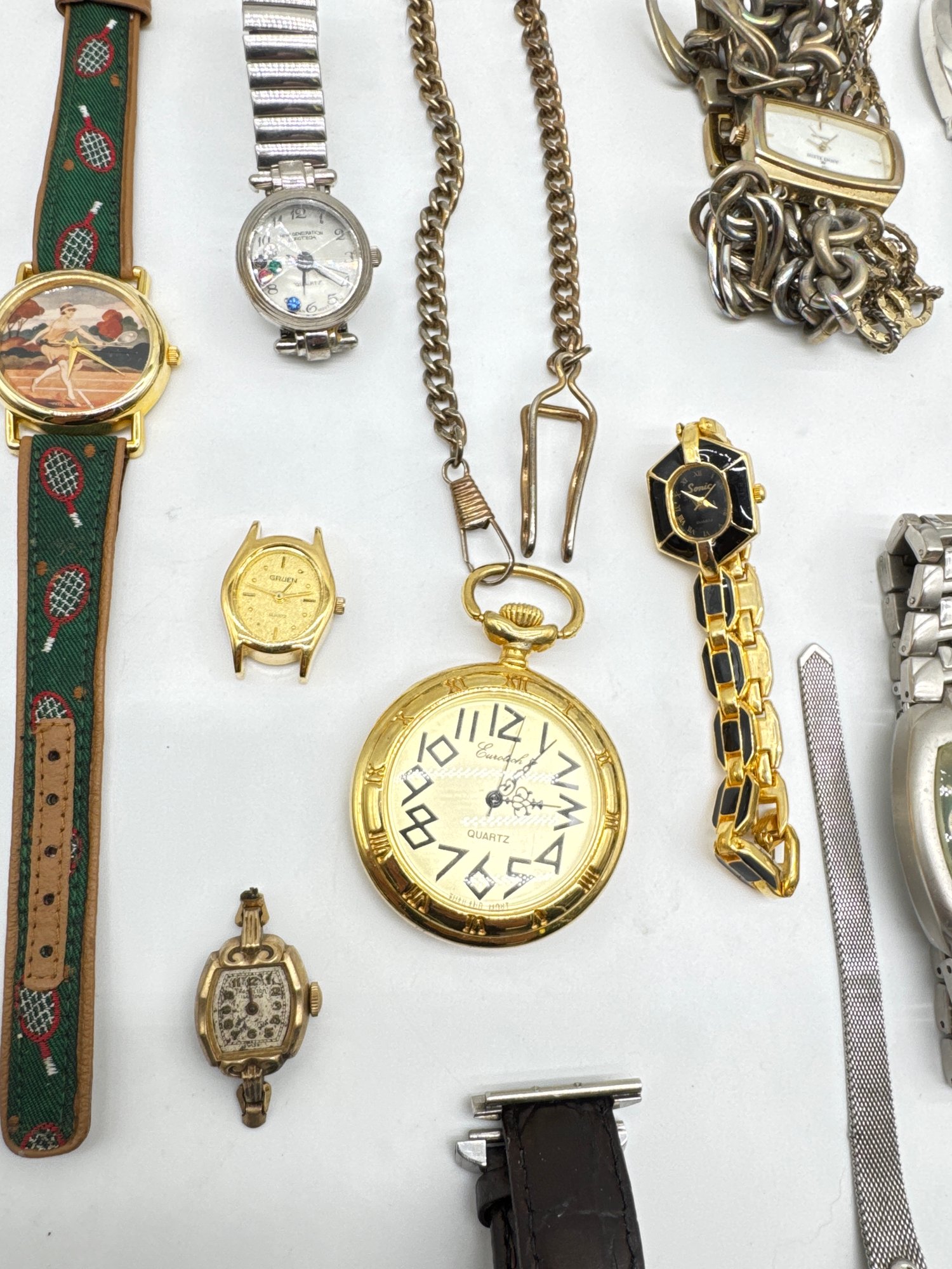 Vintage & Costume Watches Mixed Styles, Brands, Pocket Watch ...