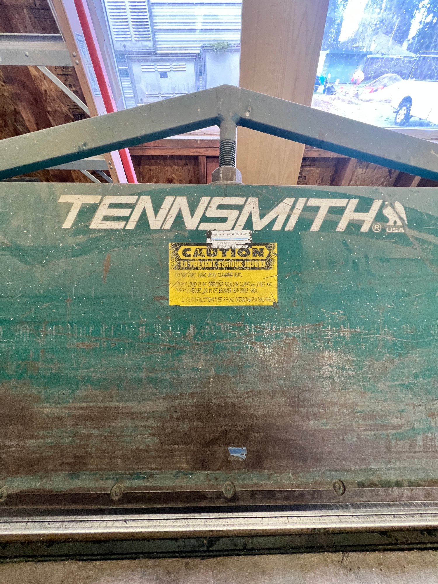 Tennsmith 10 Metal Brake Metal Fabricating #1095 | Auctionninja.com