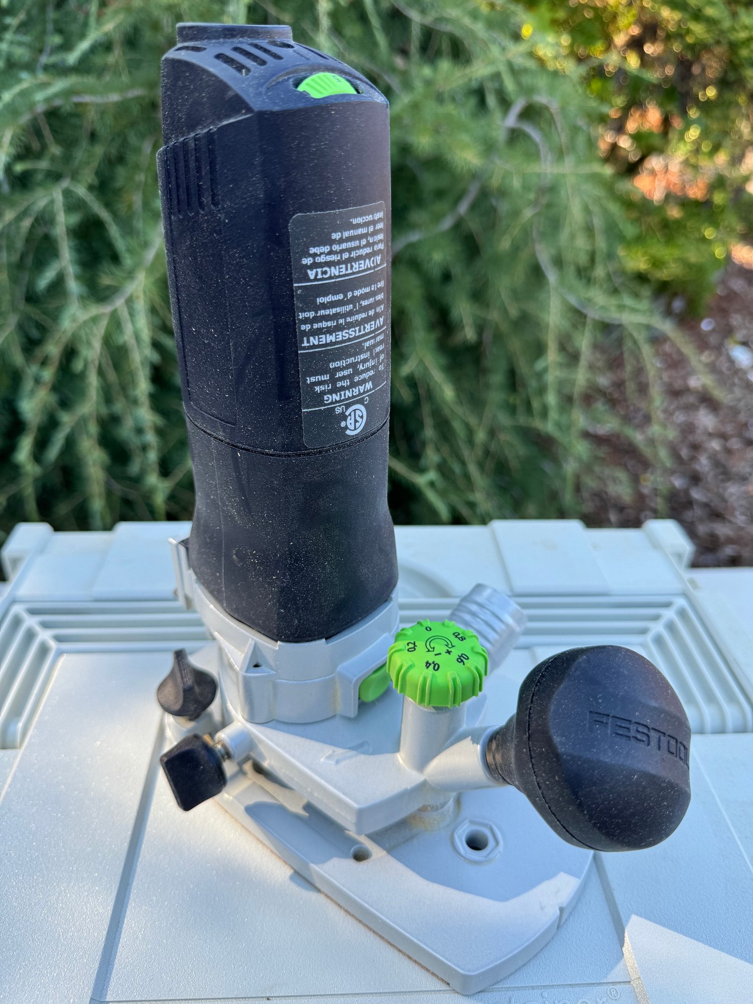 Festool Modular Router - MFK 700 EQ-Set USA, Serial No. 10062654 #6914 ...