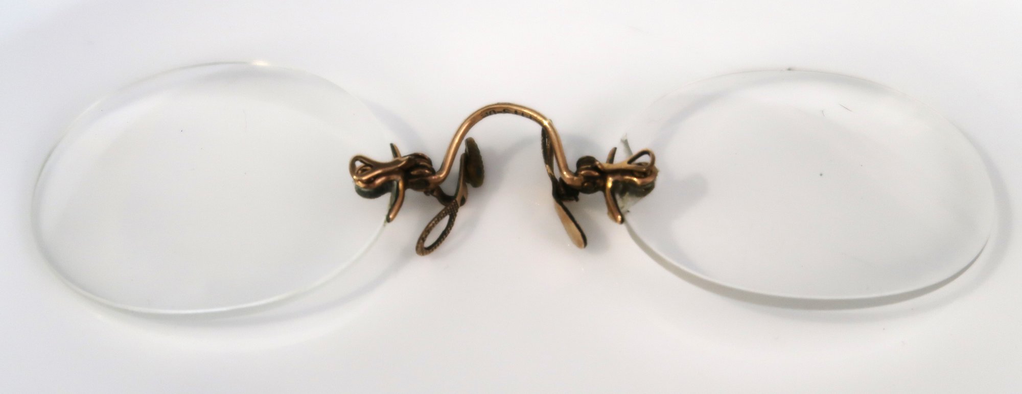 Antique Pince Nez Eyeglasses #6228 | Auctionninja.com