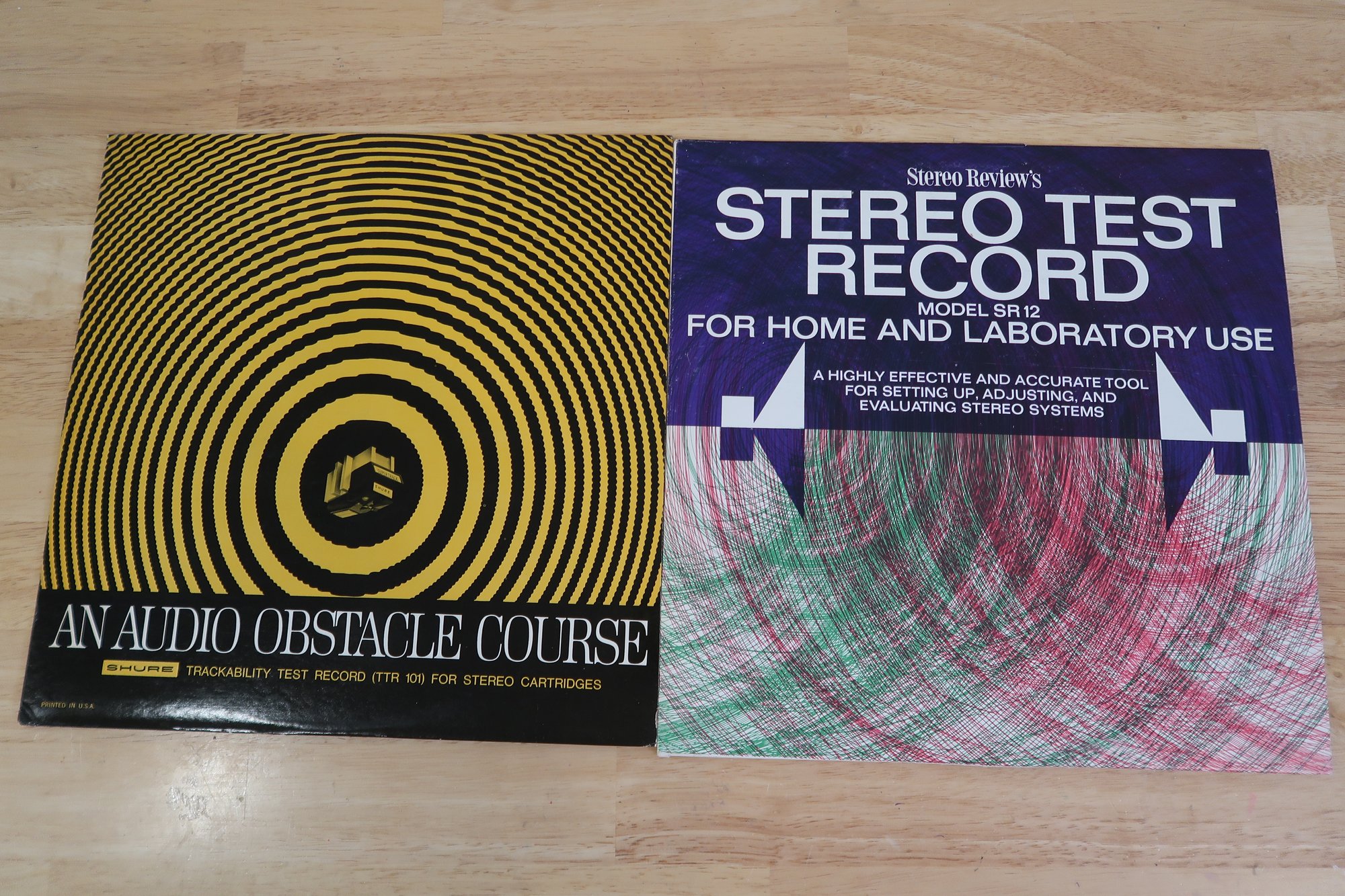 Stereo Test Record And An Audio Obstacle Course #4623 | Auctionninja.com