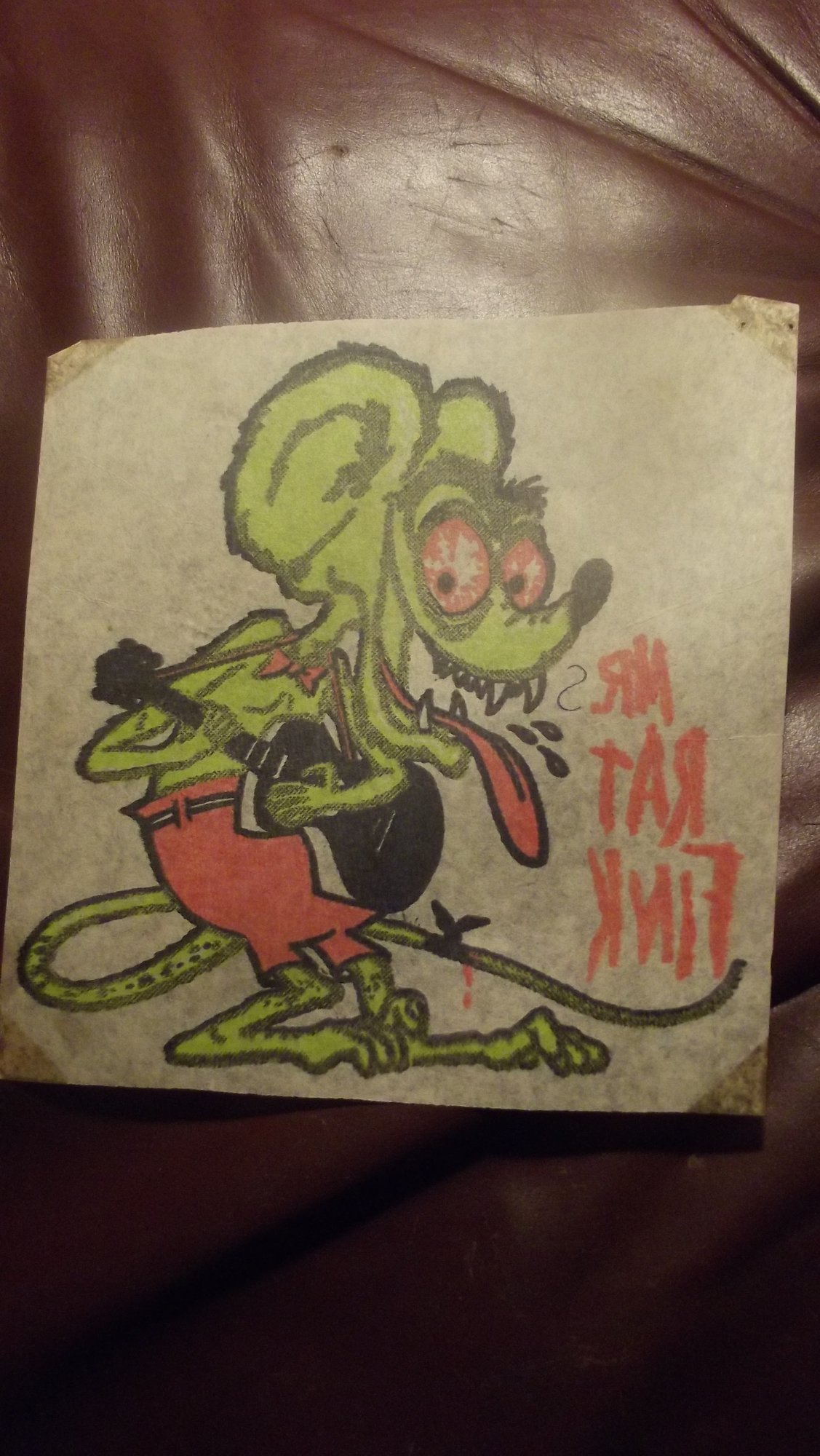 ORIGINAL1967 Rat Fink T Shirt Transfer See Stanley Steamer & Lil Lill ...
