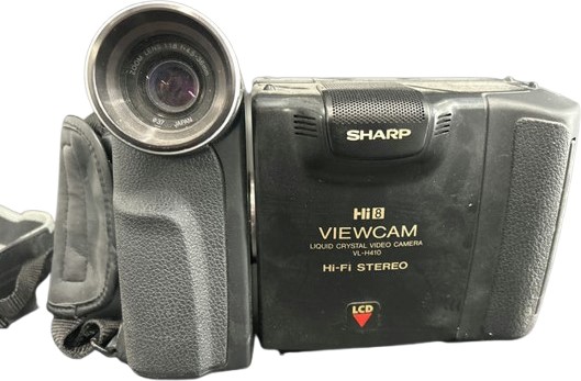 Sharp HI8 Viewcam And Dry/wet Red Bag #65076 | Auctionninja.com