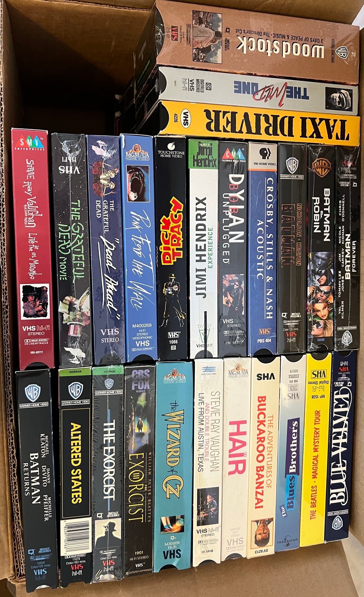 Collection Of VHS Tapes #41047 | Auctionninja.com