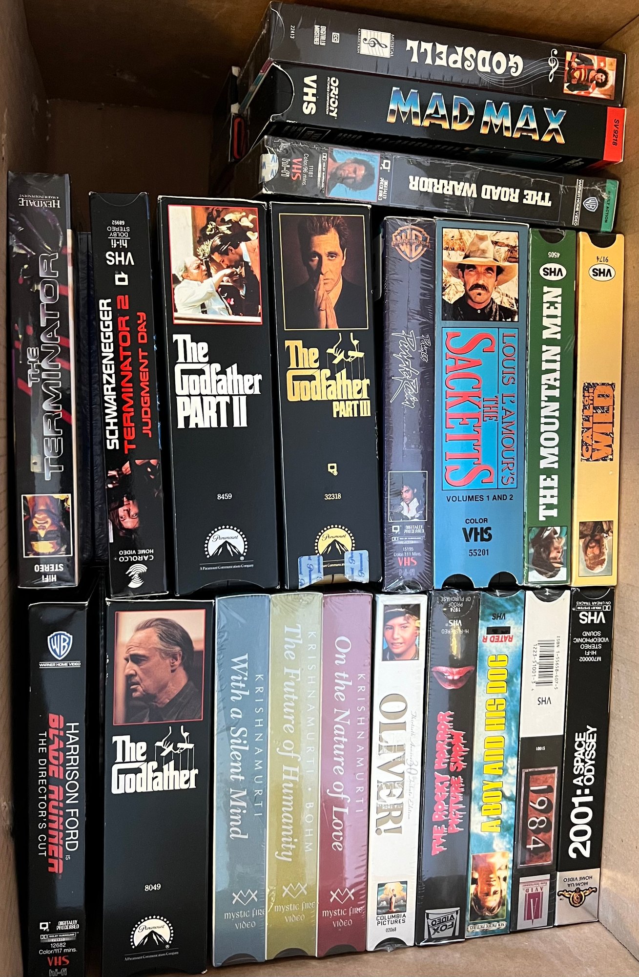 Collection Of VHS Tapes #41047 | Auctionninja.com