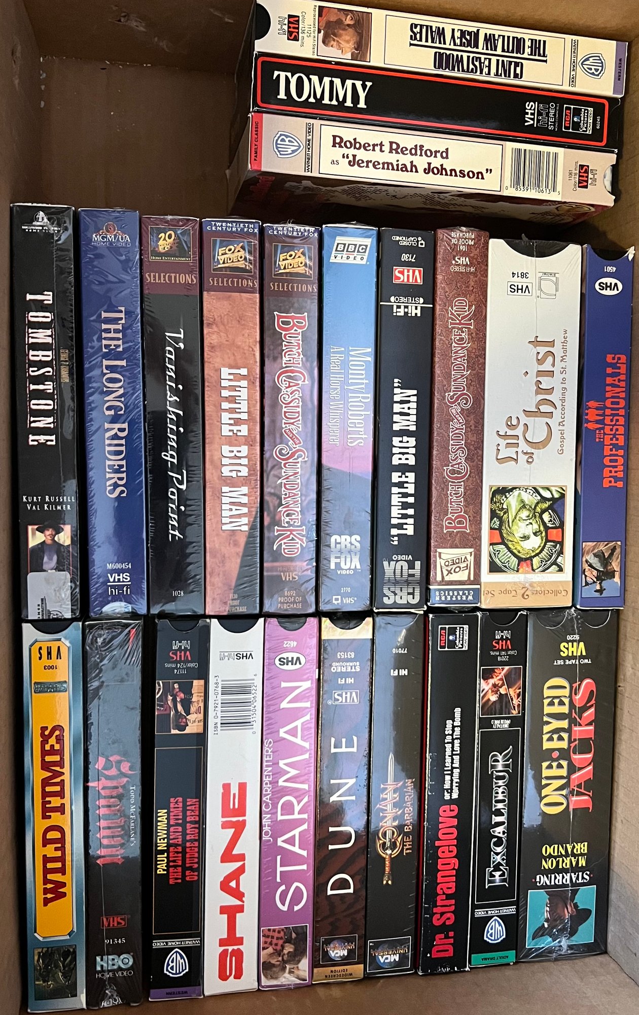 Collection Of VHS Tapes #41047 | Auctionninja.com