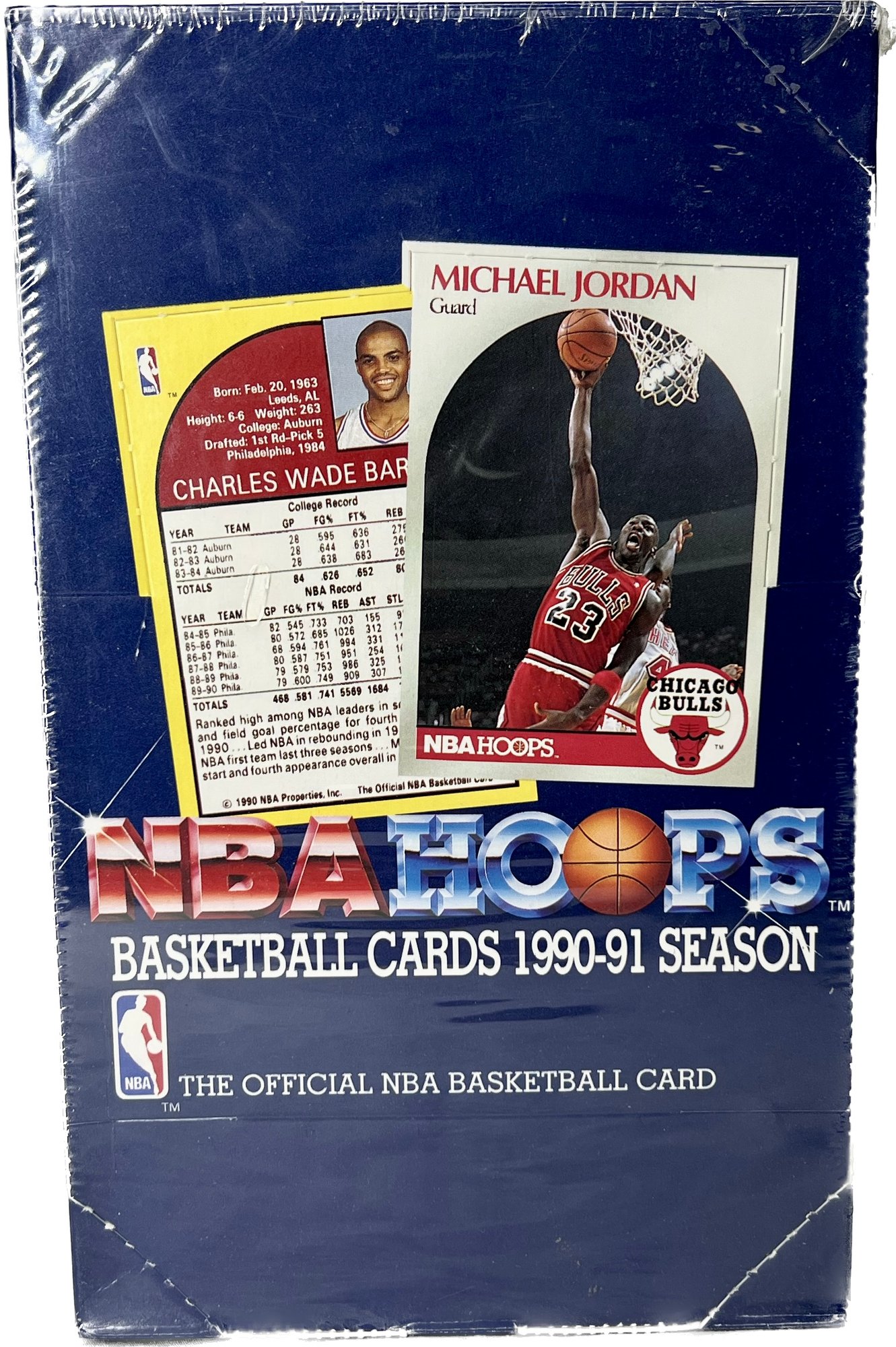 BOX BASKETBALL -Unopened 1990-91 NBA Hoops Basketball Cards #41826 ...
