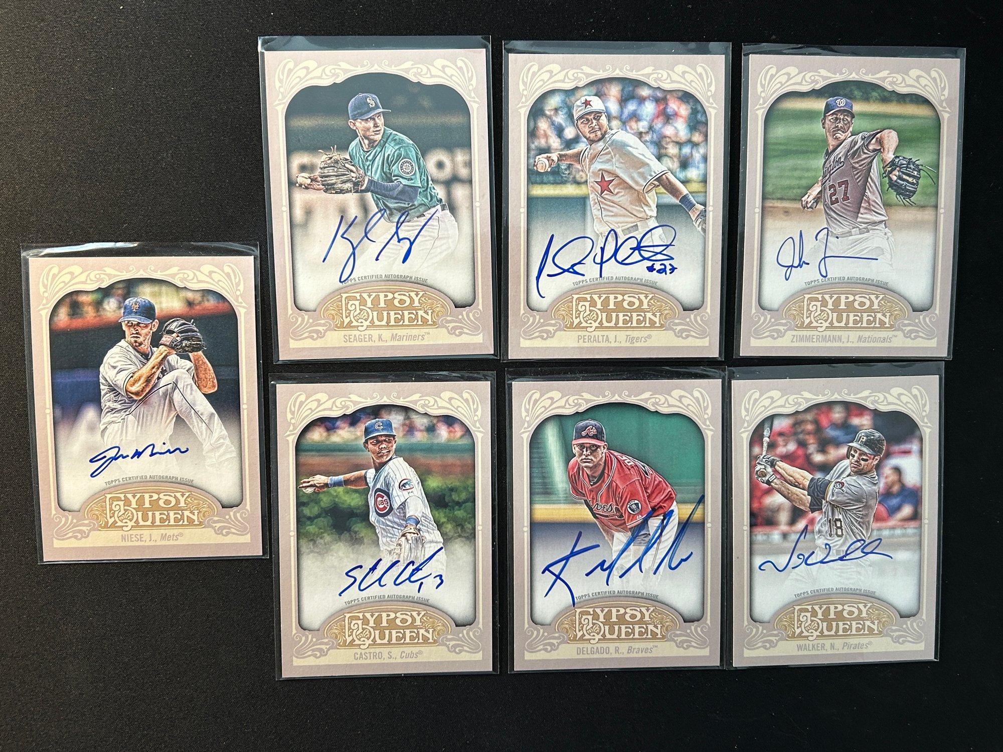 Jhonny Peralta, Jordan Zimmerman, Kyle Seager, Neil Walker, Jon Niese ...