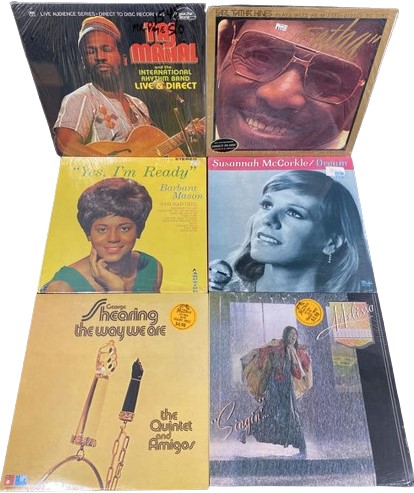6 Unopened Vinyl Records From Taj Mahal, Barbra Mason And Many More ...