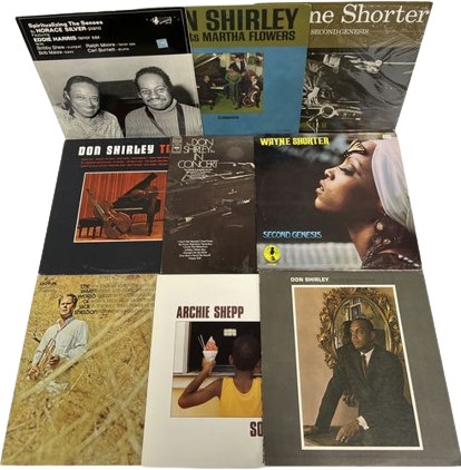 54 Vinyl Records, Including, Don Shirley, Archie Shepp, Wayne Shorter ...