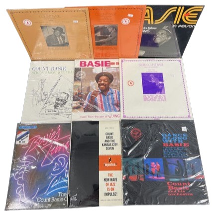 (9) Unopened "Basie" Vinyl Collection #62232 | Auctionninja.com
