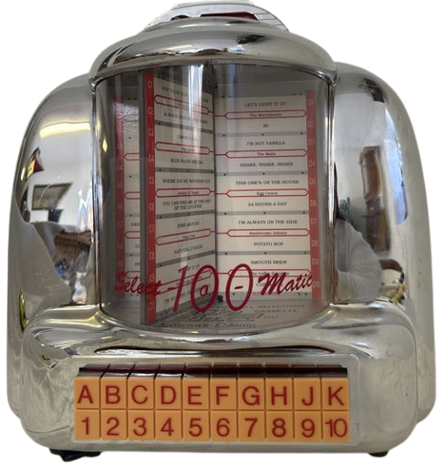 Vintage Select O Matic Jukebox Spirit Of St. Louis AM/FM Radio Cassette ...