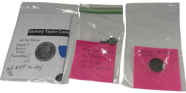 MGM Grand Las Vegas Old Token, Brass Compass 1/2" Diameter And ...