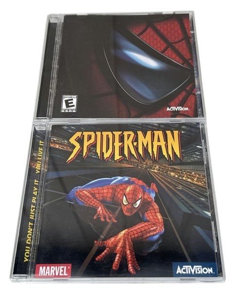 Activision, Spider-Man (2000) And Spider-Man 2 (2004) Video Game Disk ...