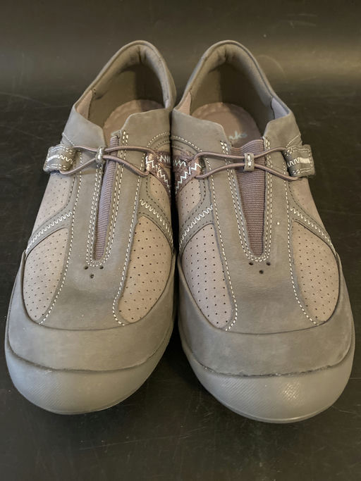 Clarks Privo Asney Slipon Grey Nubuck, Gris - Womens Size 9 #68586 ...