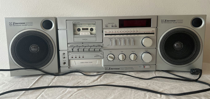 Emerson High Performance Speaker System, Stereo 8 Track Player #68157 ...