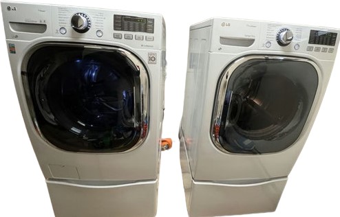 LG Inverter Direct Drive Washer & Sensor Dry Dryer. Good Condition ...