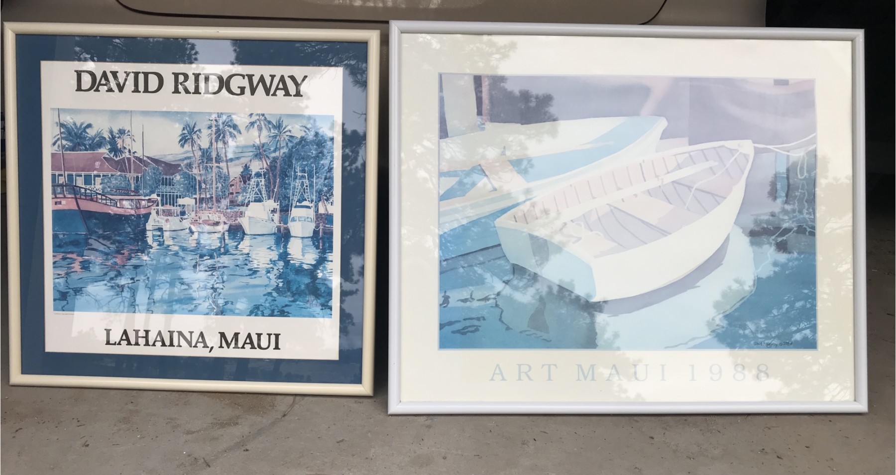 David Ridgway Prints 26 X 27 And 35 X 28 David Ridgeway Prints Lahaina ...