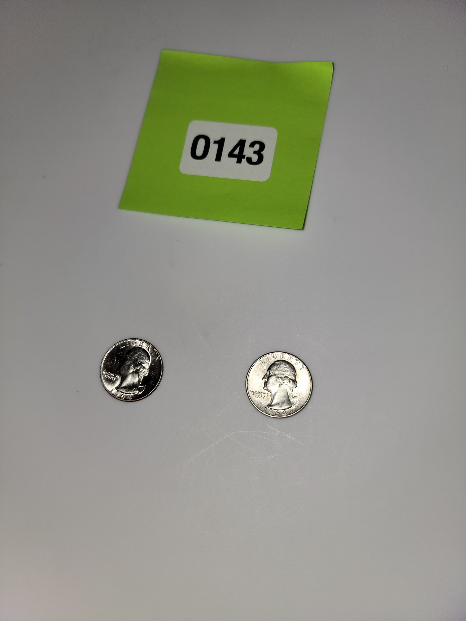 143 - 1964 QUARTERS #20943 | Auctionninja.com