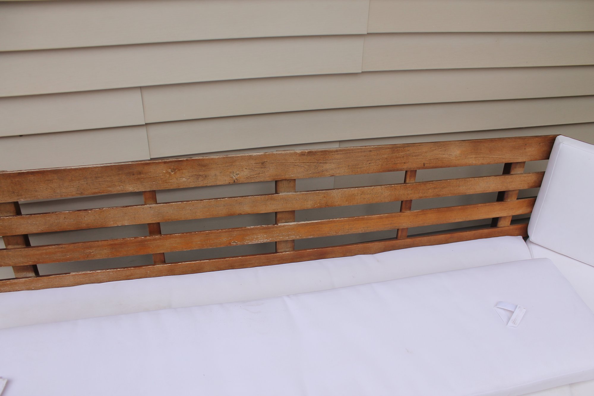 292 ~ Teak Outside Section With Cushions And Table #25482 ...