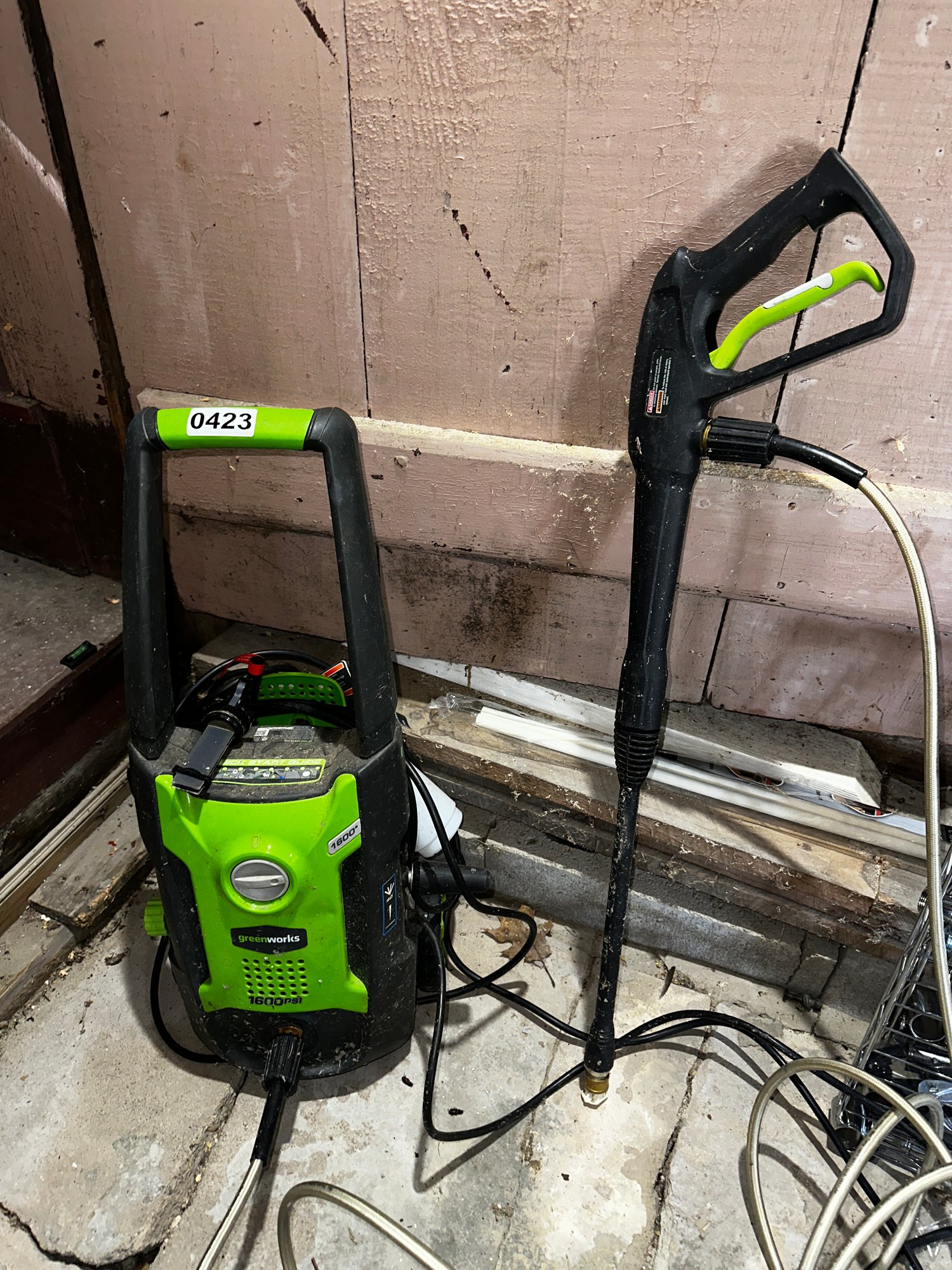423 - POWER WASHER #21444 | Auctionninja.com