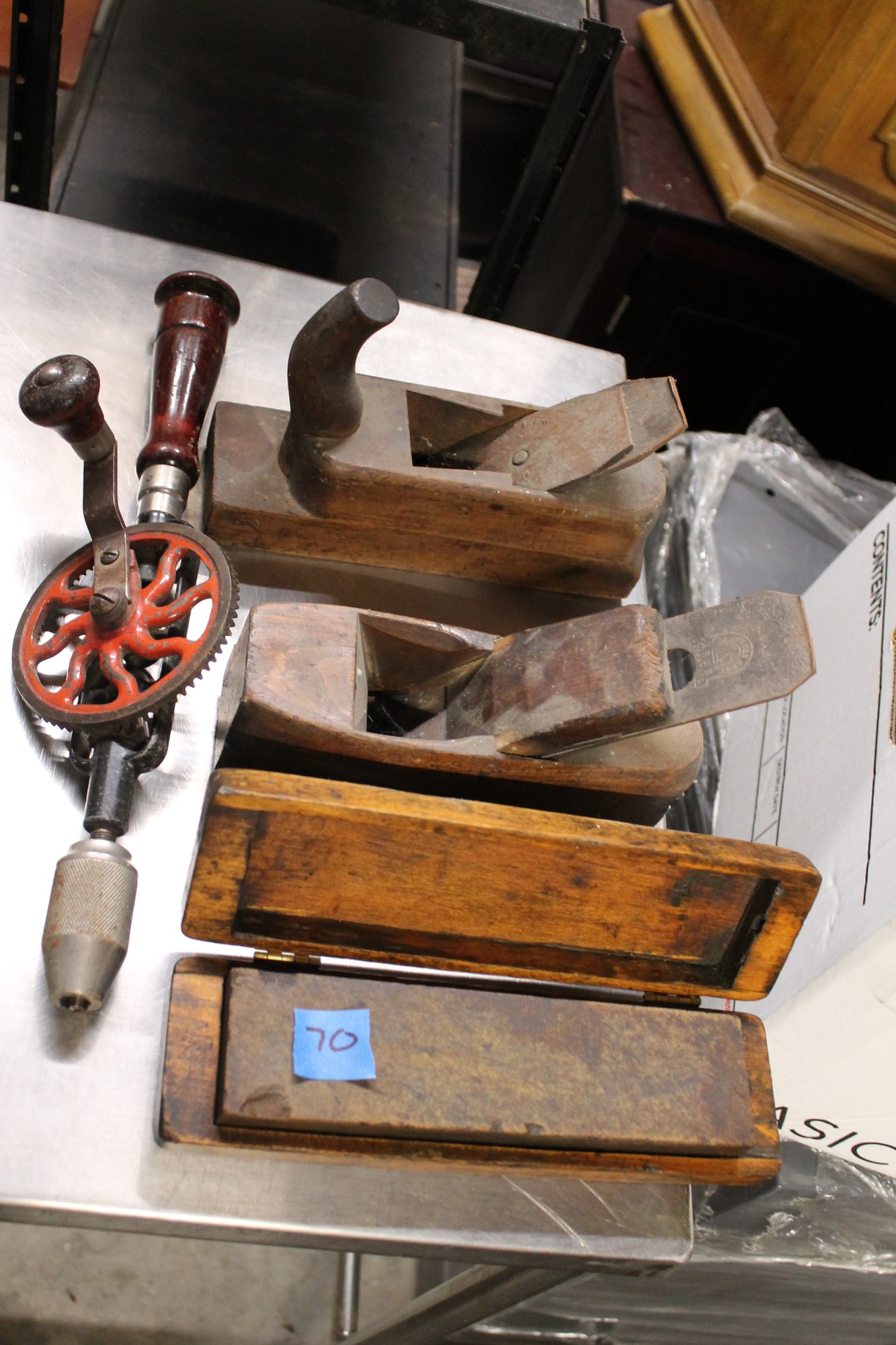 70 ~ Antique Tool Collection 4 Tools #20129 | Auctionninja.com