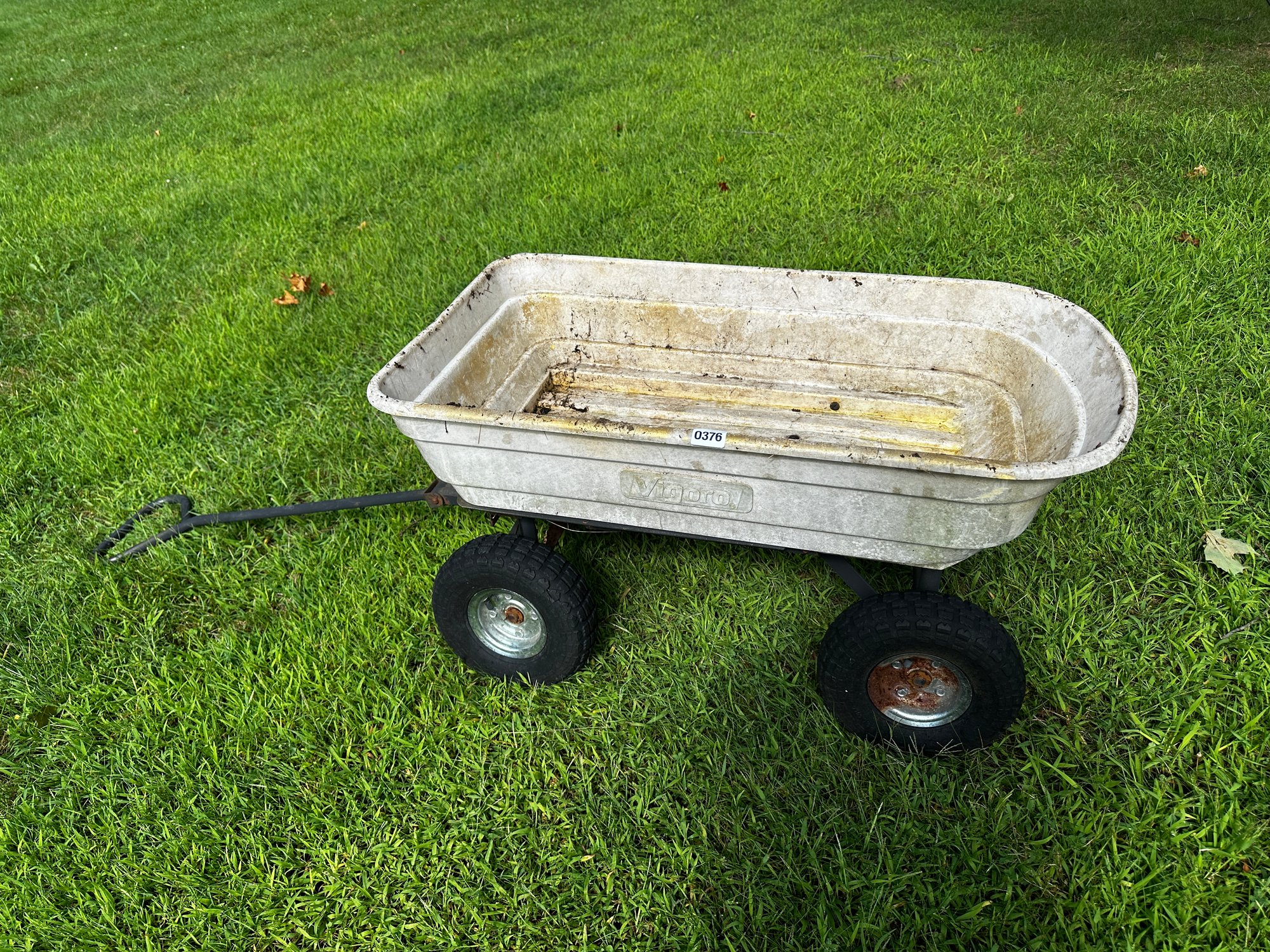 376 - WAGON YARD CART #21469 | Auctionninja.com