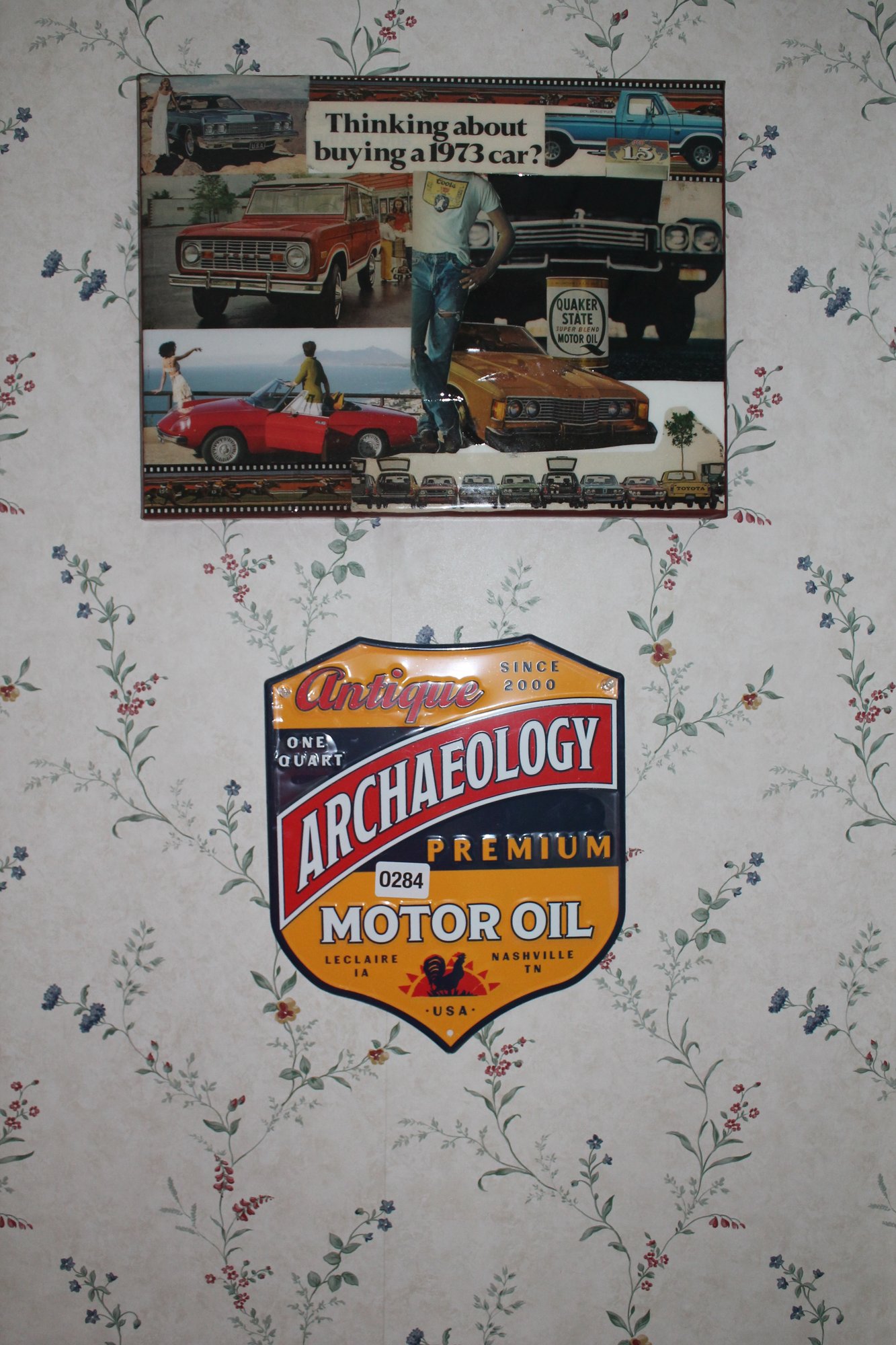 283 ~ SIGNS OF VINTAGE CARS #21239 | Auctionninja.com
