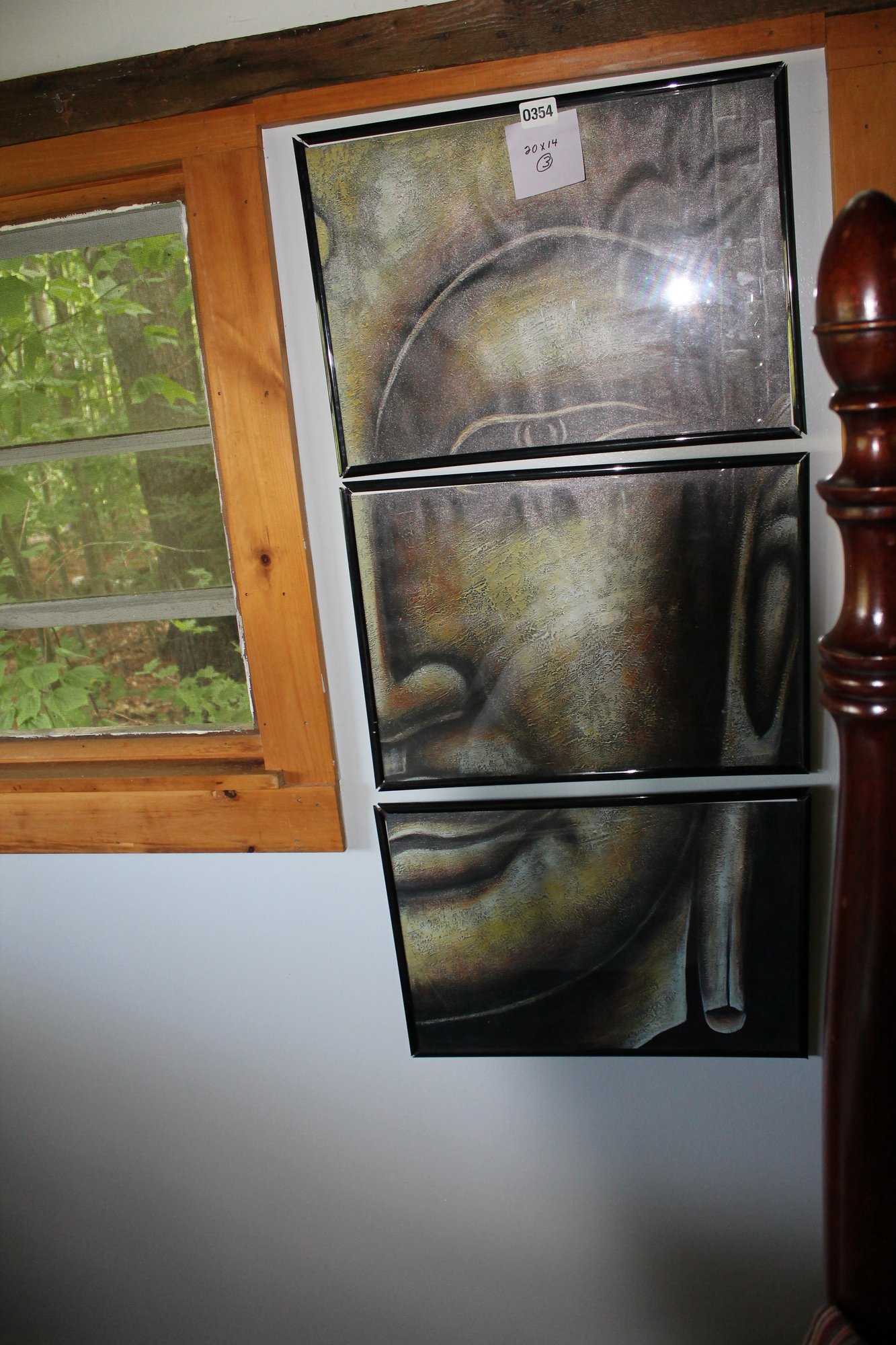 354 ~ 3 Panel Art #21343 | Auctionninja.com