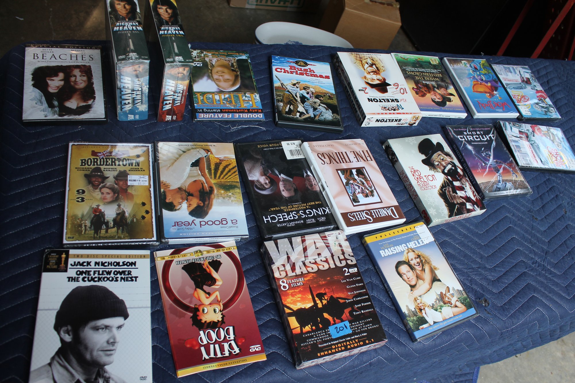 201 ~ Dvd Collection Some Unopened #21915 | Auctionninja.com