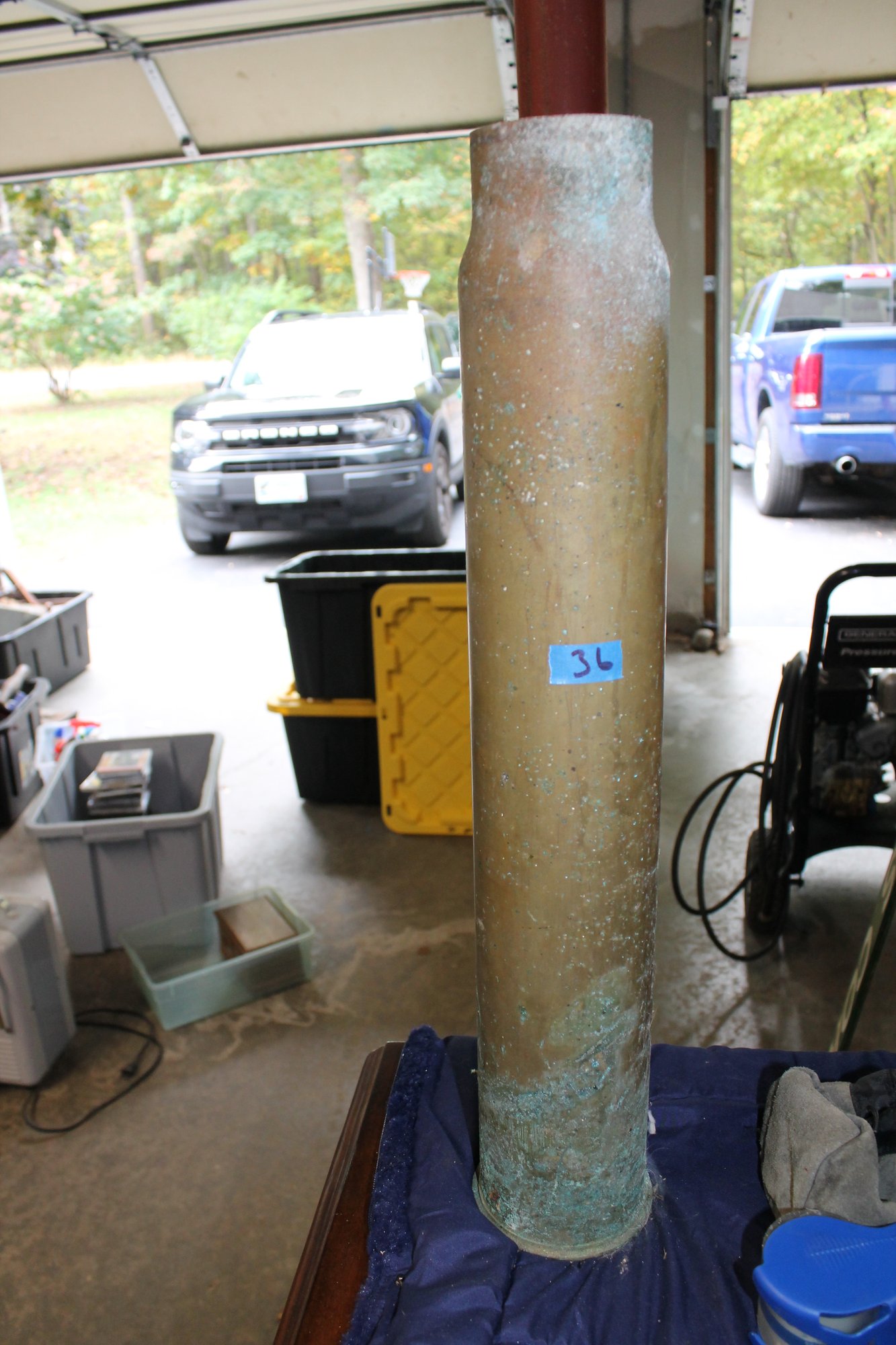 36 ~ MORTER SHELL BRASS #22506 | Auctionninja.com