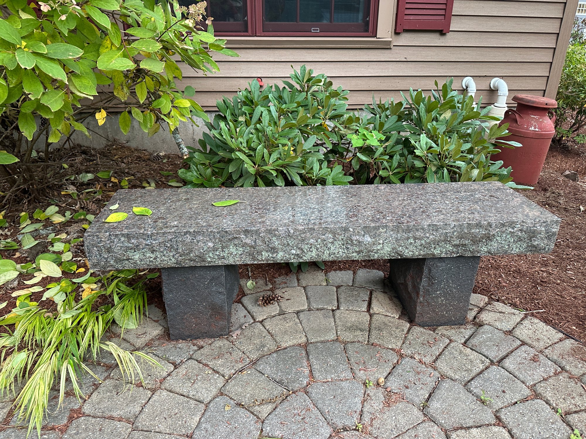254 - Granite Bench #22183 | Auctionninja.com