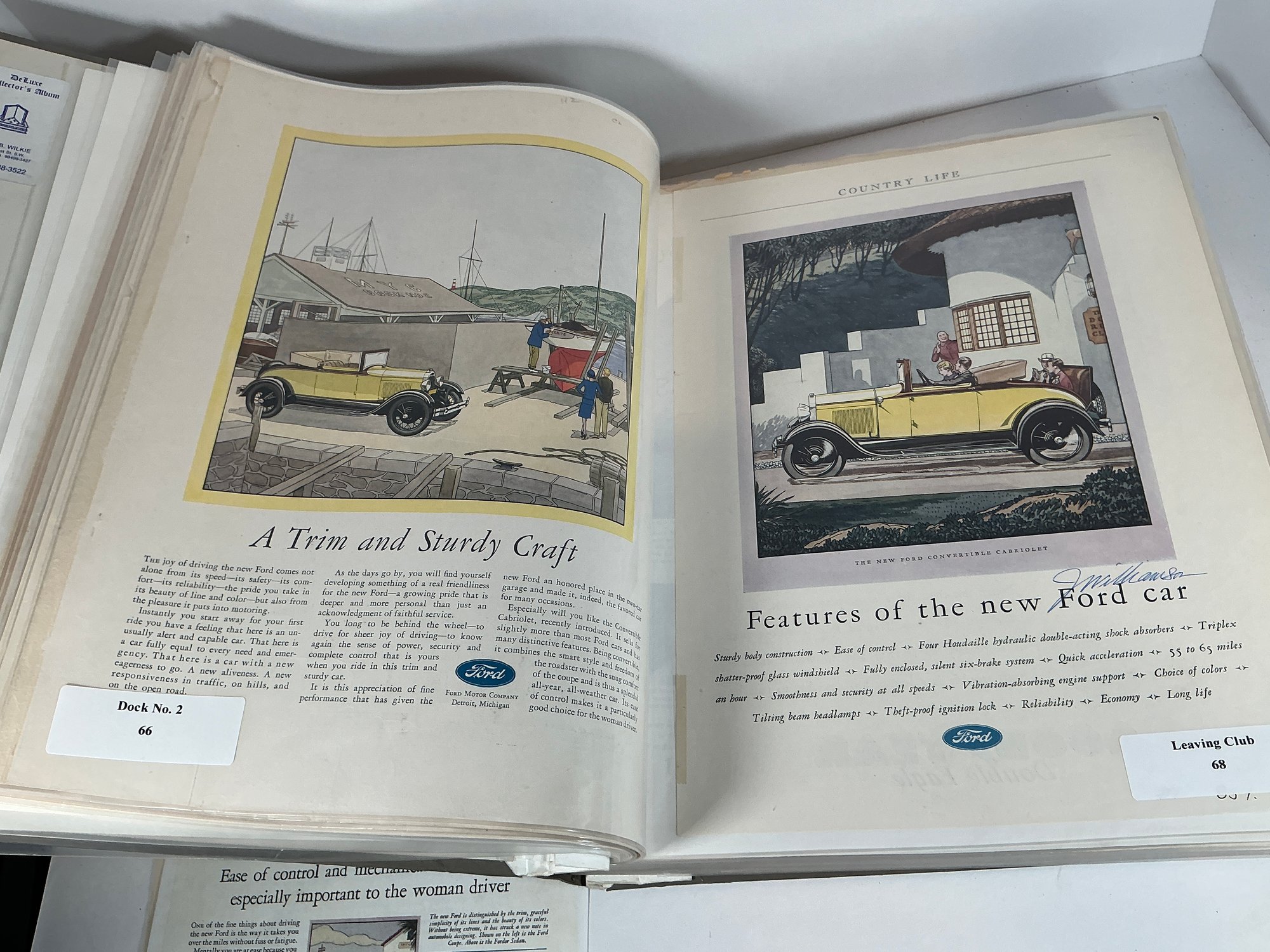 Impressive Collection Of Ford Model A Advertising (book) #7970 ...