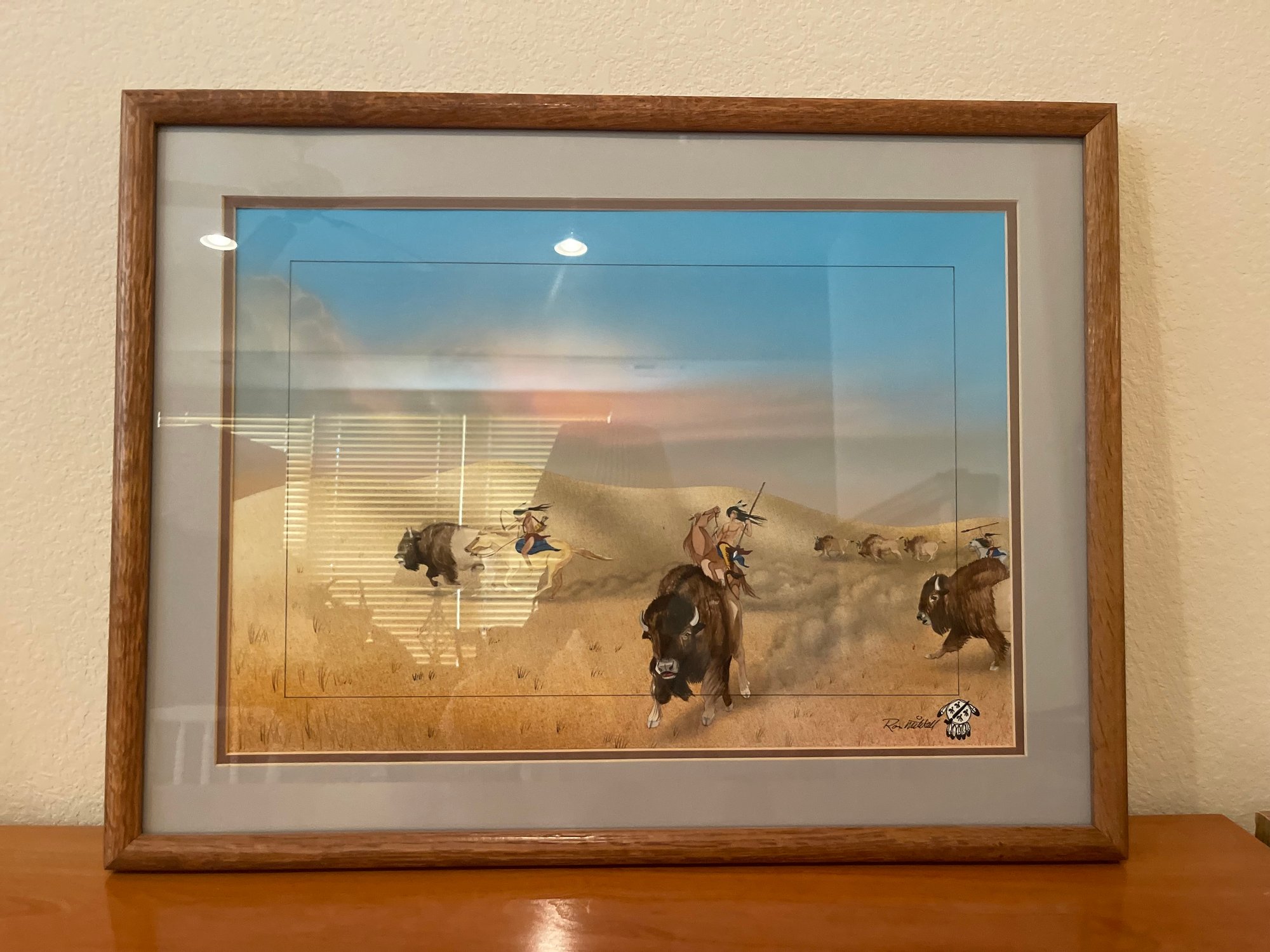 Artist Series: Cherokee Artist Ron Mitchell #8161 | Auctionninja.com