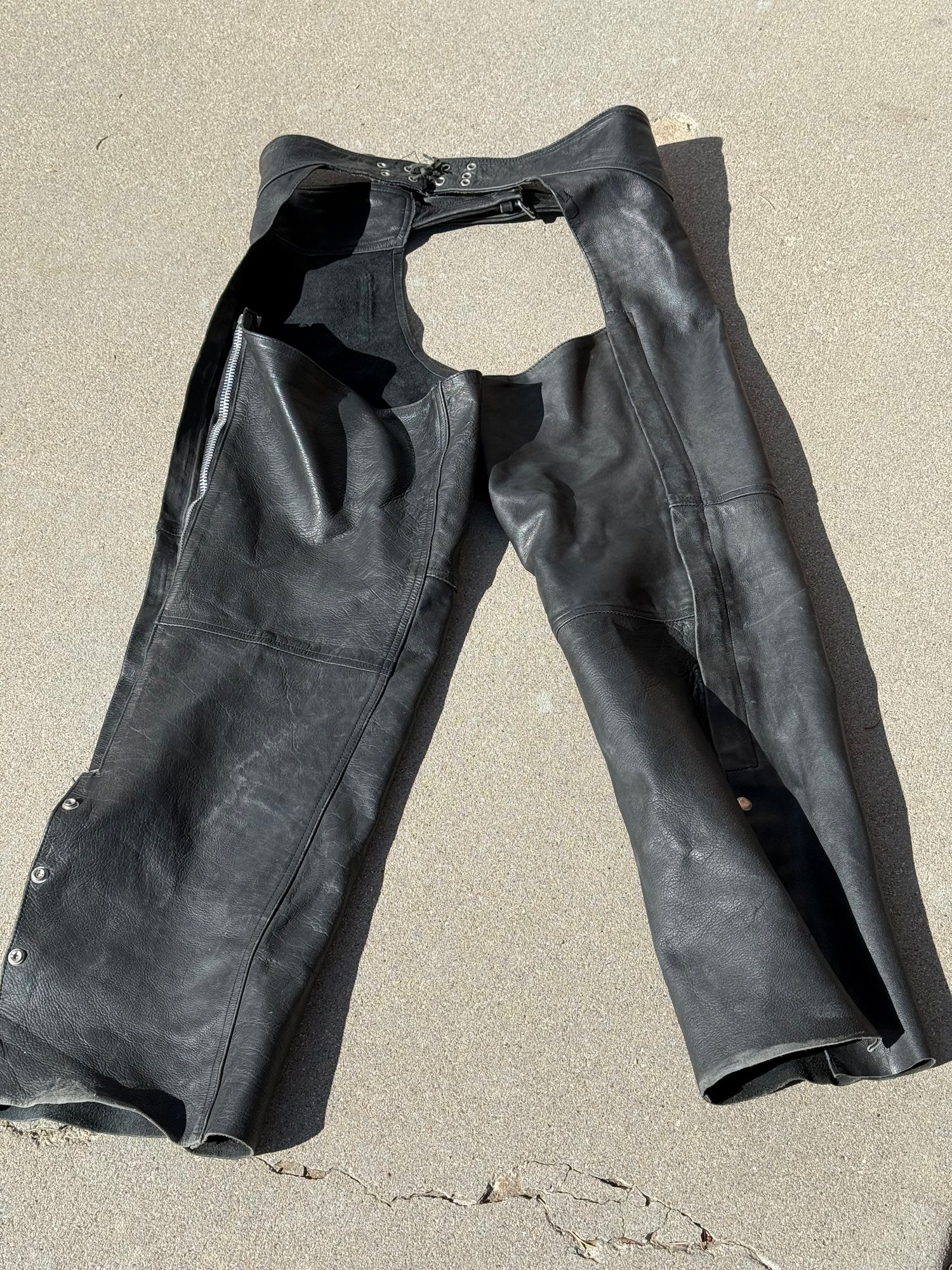 BullMaster Genuine Leather Chaps XXXL #9291 | Auctionninja.com