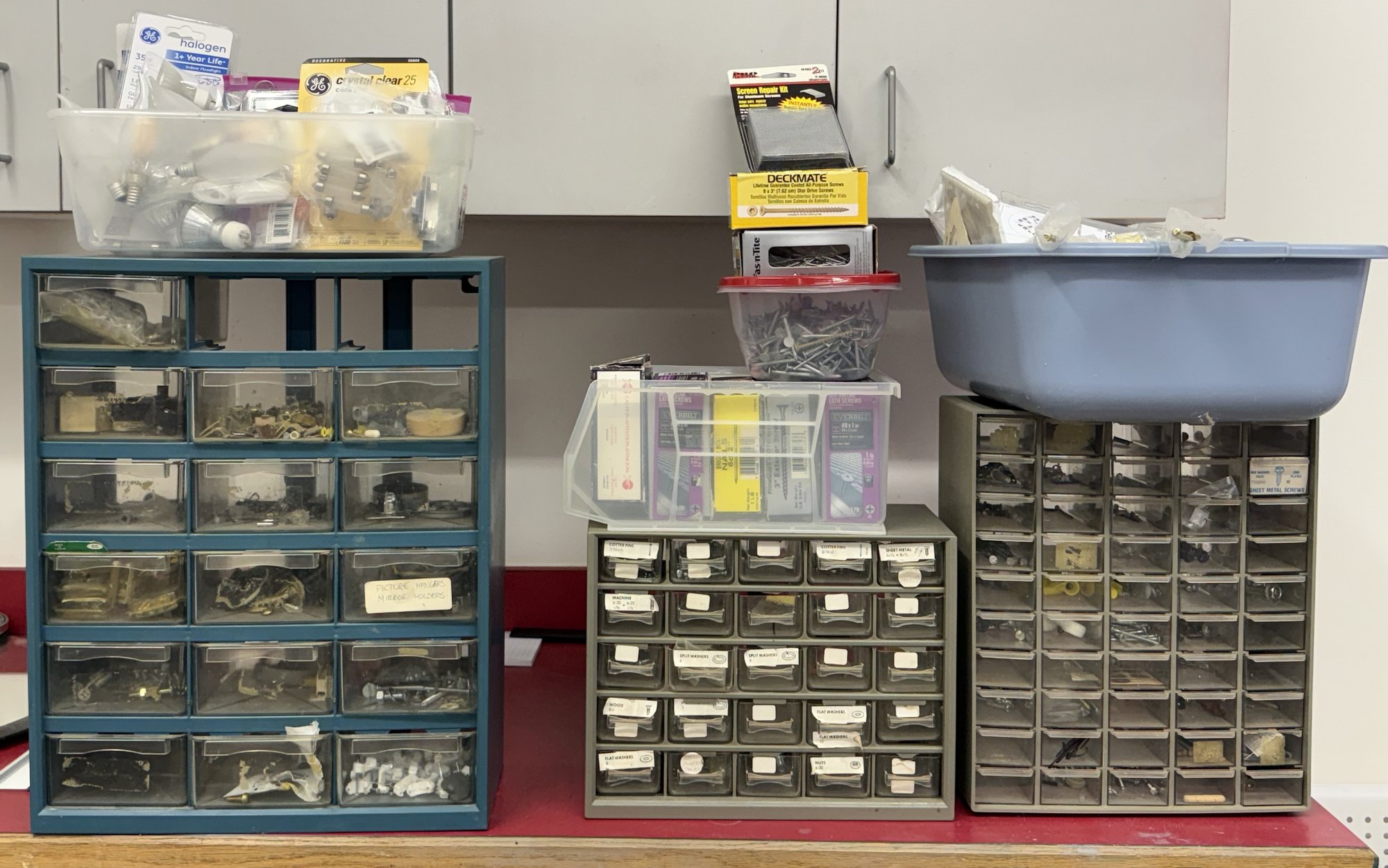 Lot Of Hardware And Hardware Organizers #18665 | Auctionninja.com