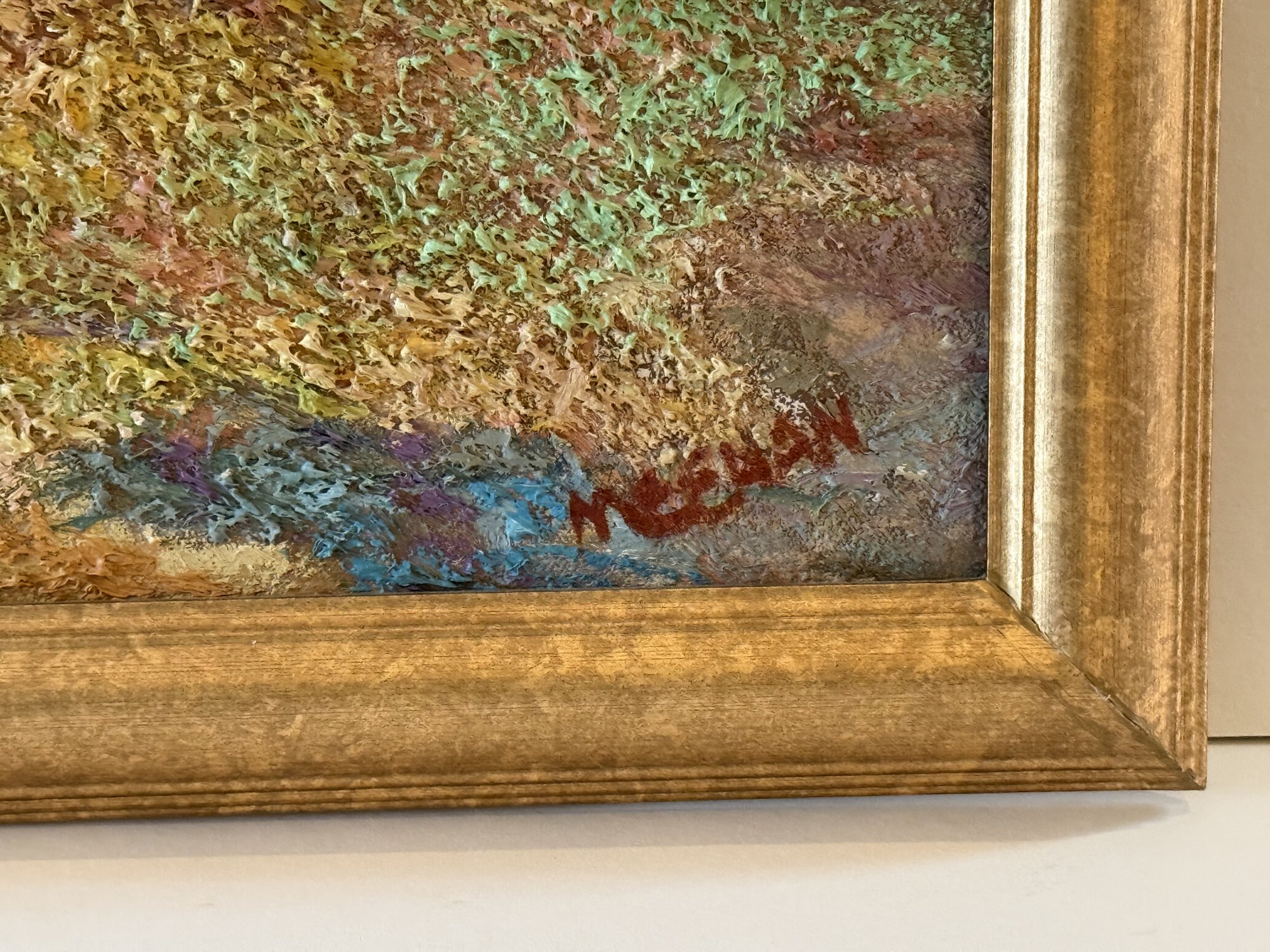 "Northern Indiana Landscape" Original Oil Painting By William (bill ...