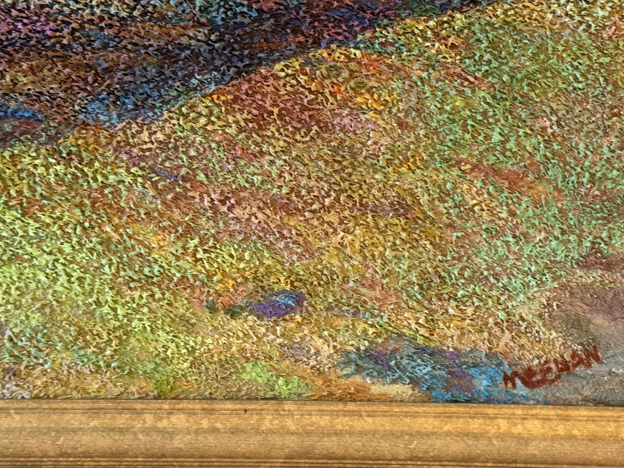 "Northern Indiana Landscape" Original Oil Painting By William (bill ...